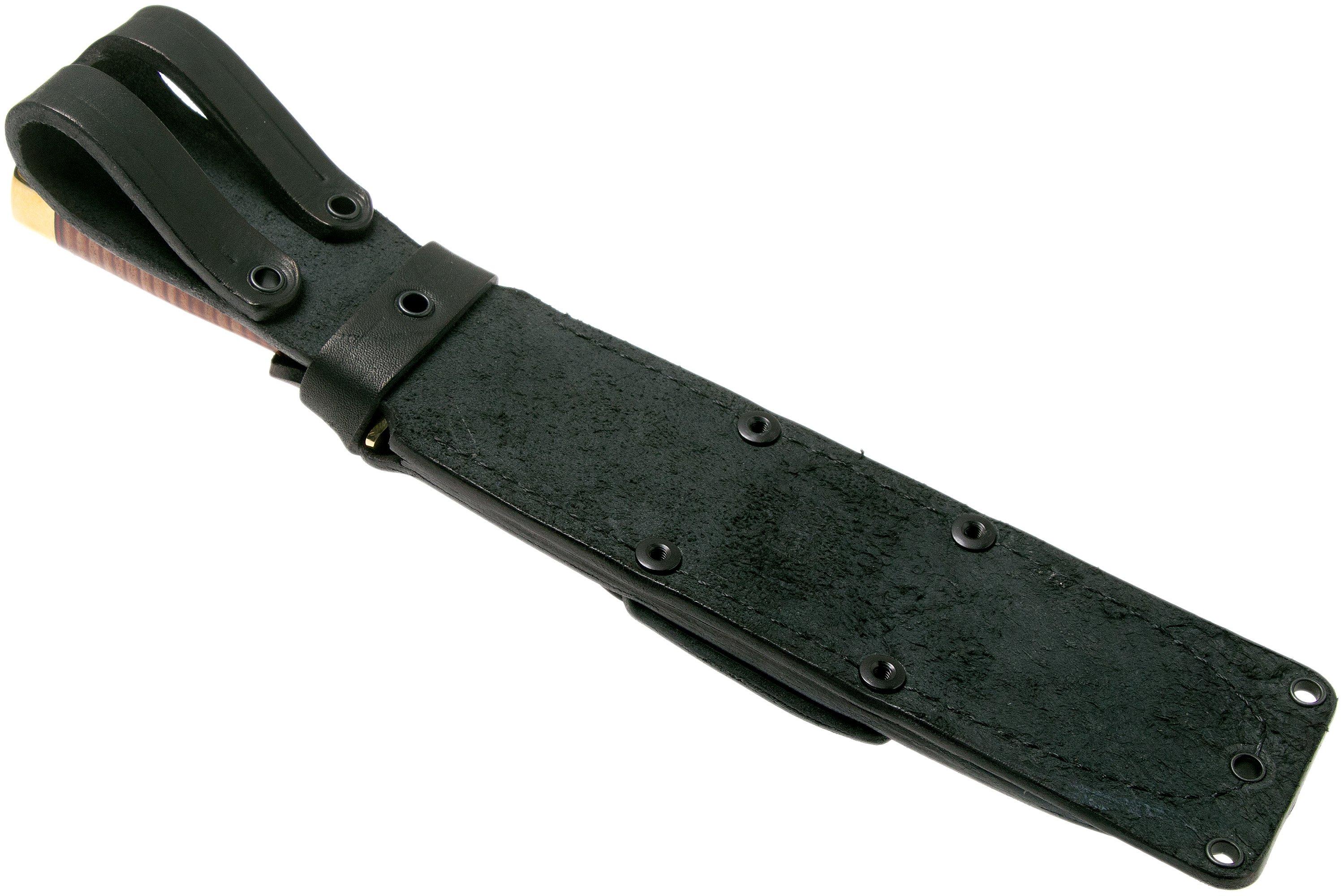 Bark River MACV-SOG CPM 3V, Stacked Leather | Advantageously shopping ...