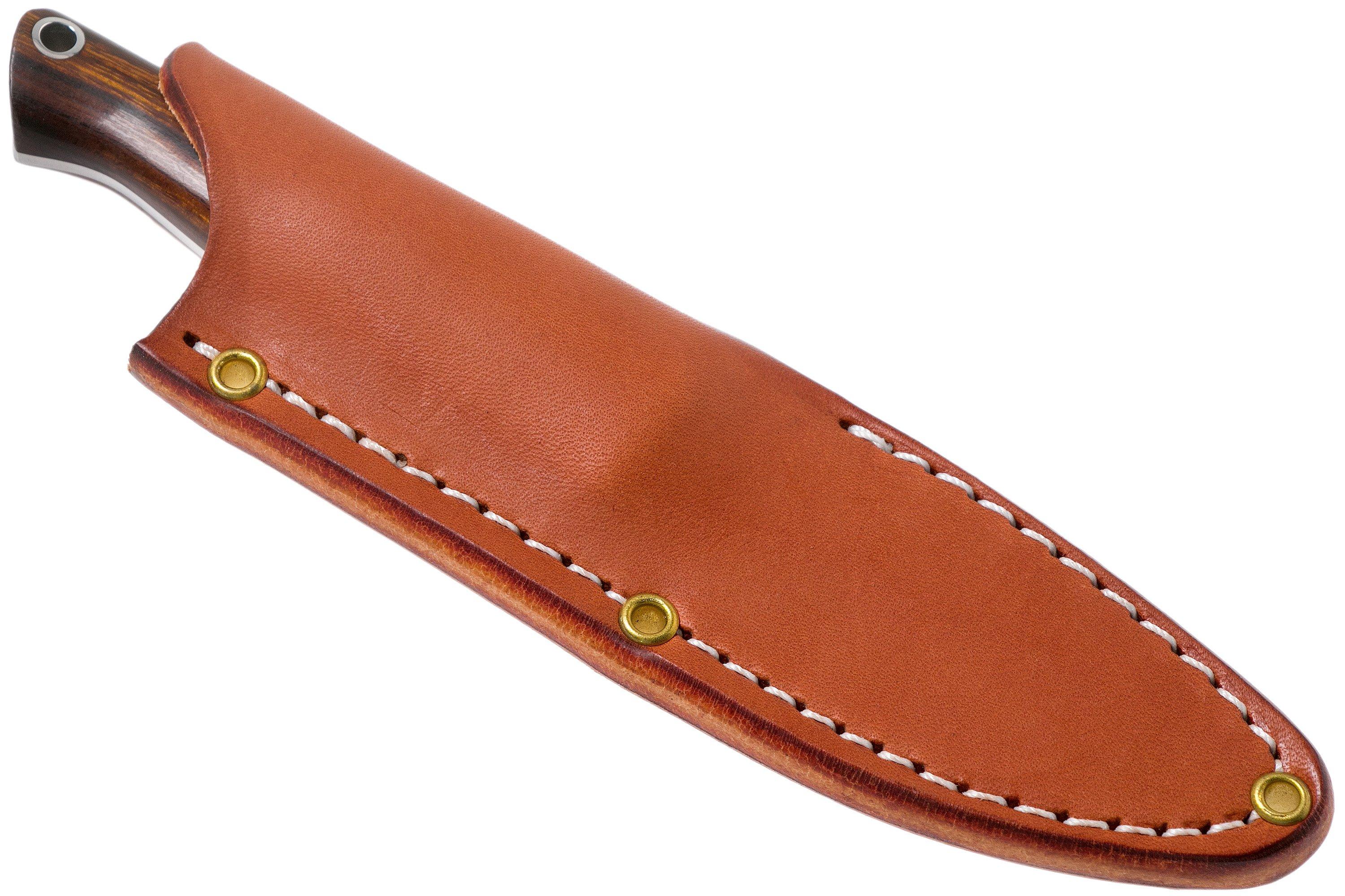 Bark River Bravo EDC CPM 3V Rampless, Desert Ironwood bushcraft knife ...