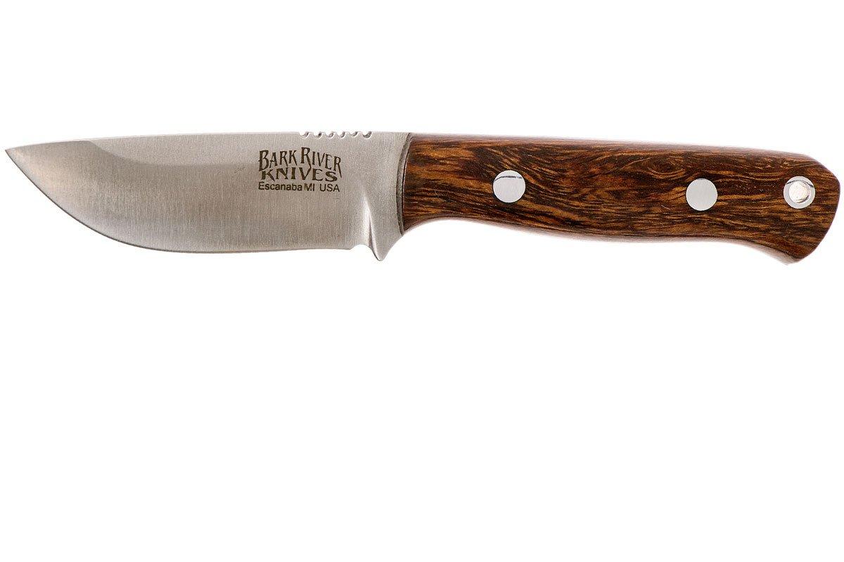 Bark River Micro Bravo Elmax, Desert Ironwood #1 fixed knife ...