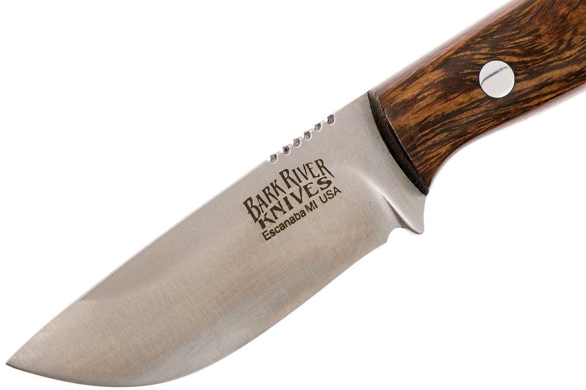 Bark River Micro Bravo Elmax, Desert Ironwood #1 vaststaand mes ...