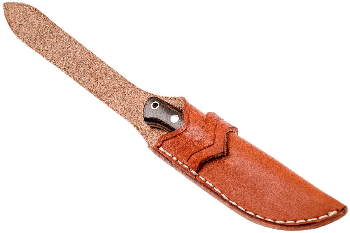 Bark River Micro Bravo Elmax, Desert Ironwood #1 fixed knife ...