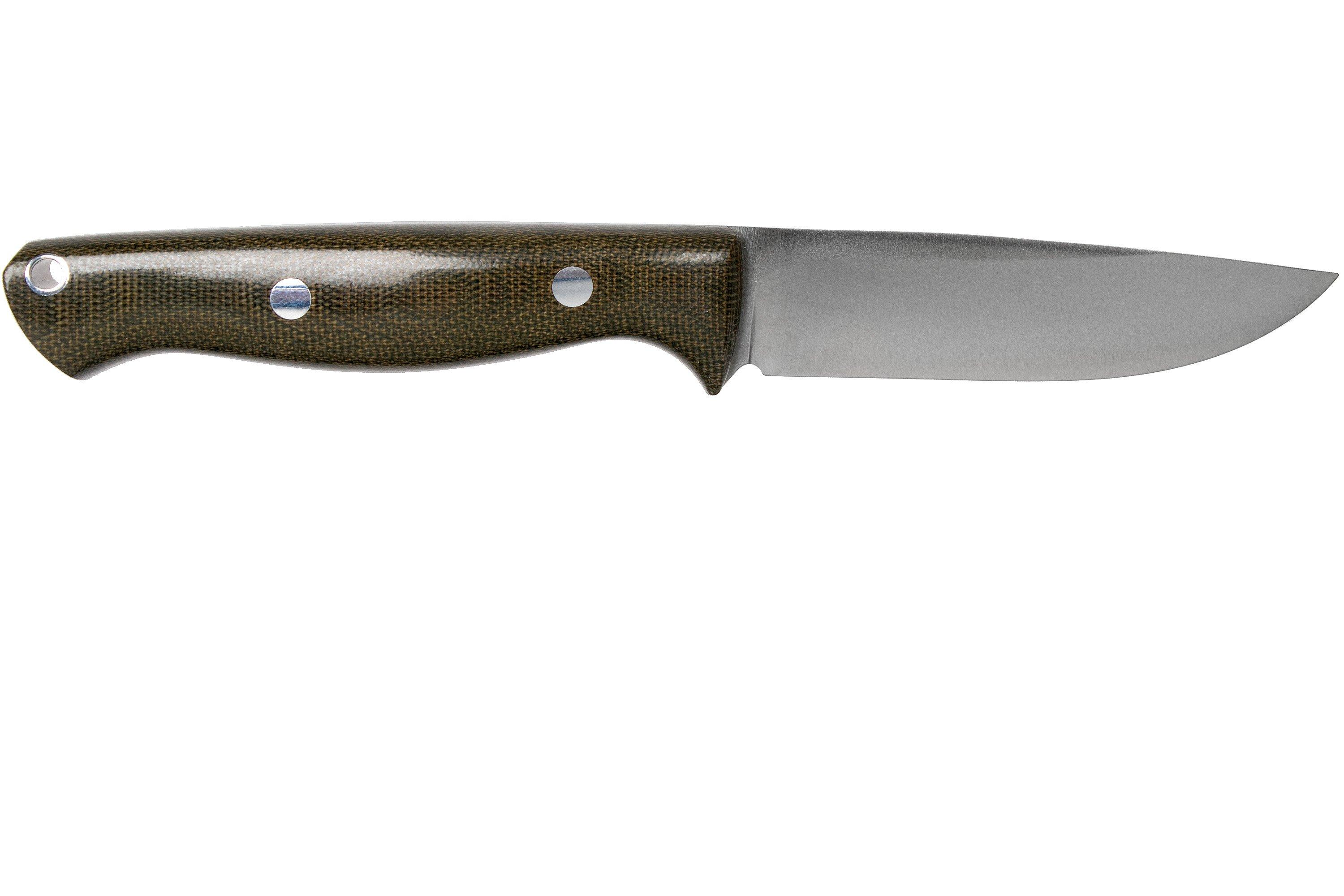 Bark River Gunny Hunter LT Elmax Green Canvas Micarta bushcraft knife ...