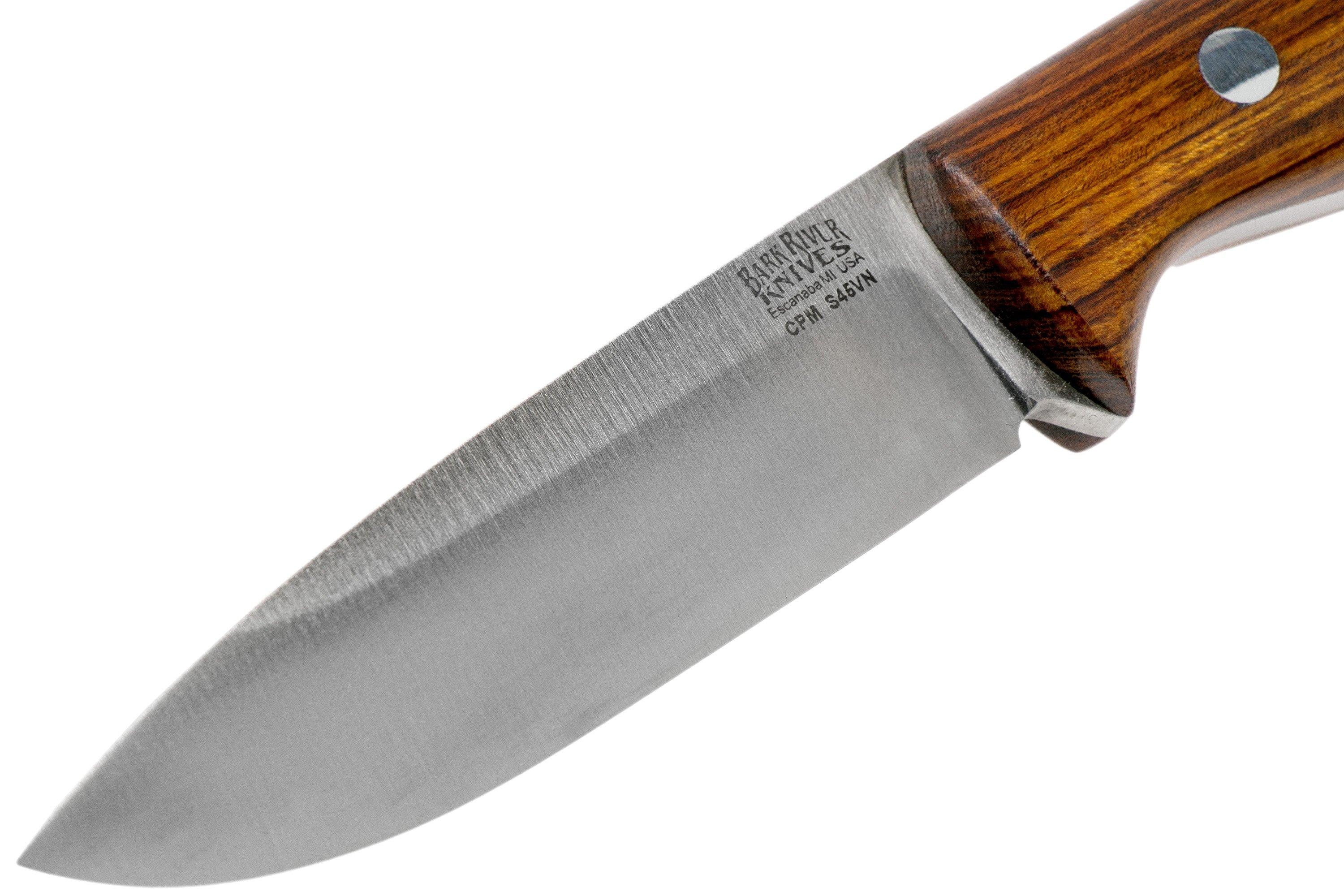 Bark River Gunny Hunter CPM S45VN, Desert Ironwood hunting knife ...