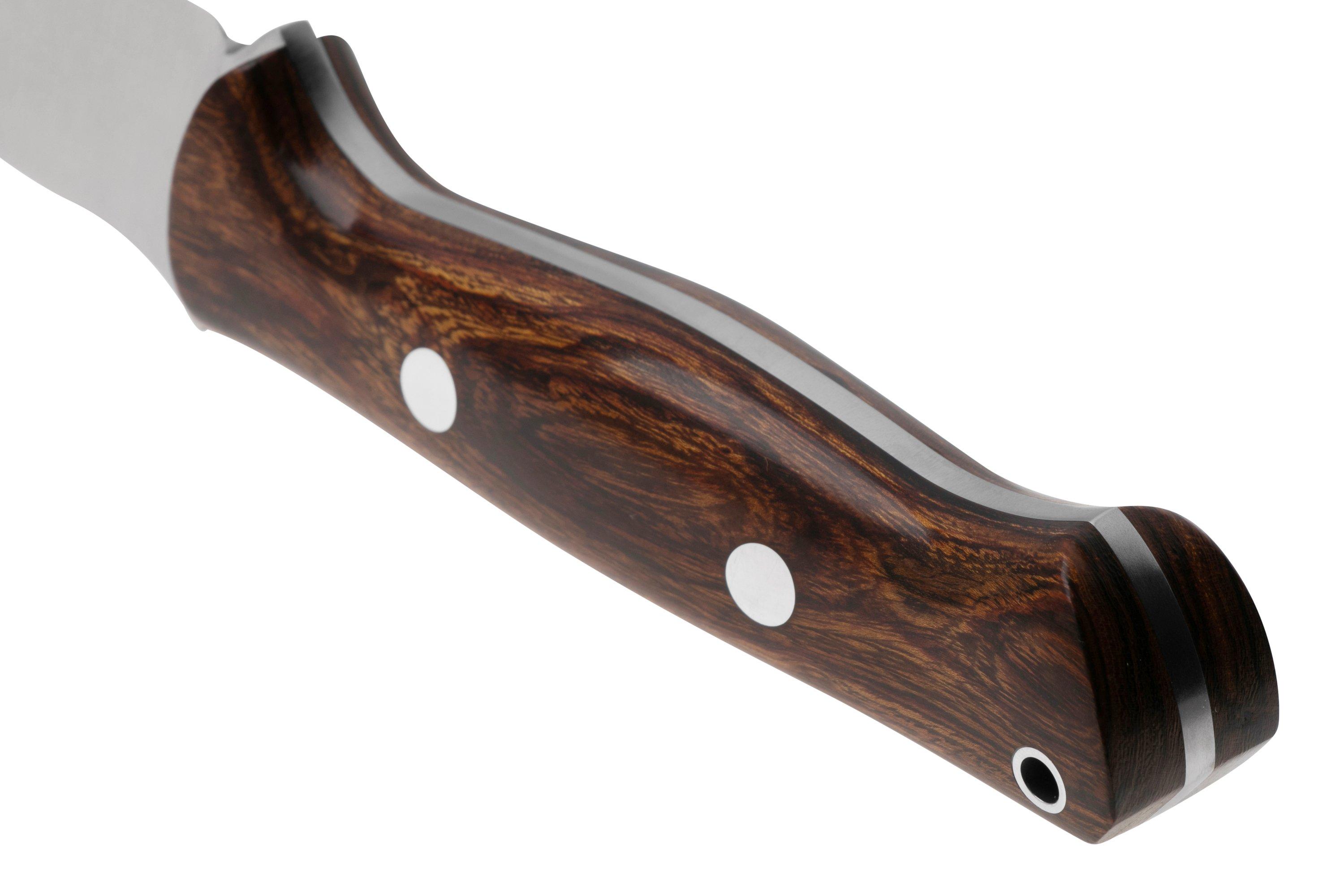 Bark River Bravo 1 LT CPM 3V, Desert Ironwood, vaststaand mes ...