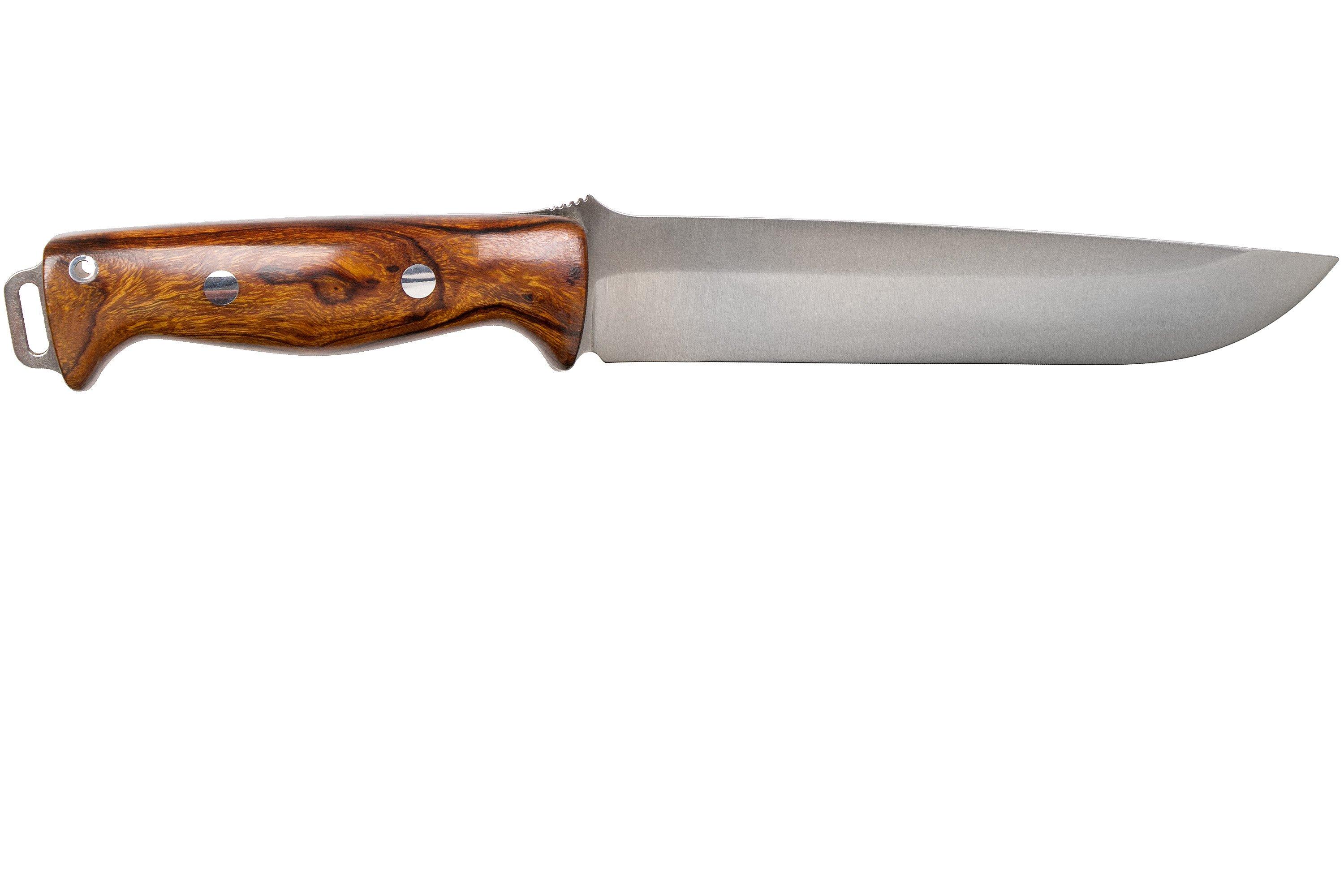 Bark River Bravo 2 A2 Desert Ironwood, outdoor knife | Advantageously ...