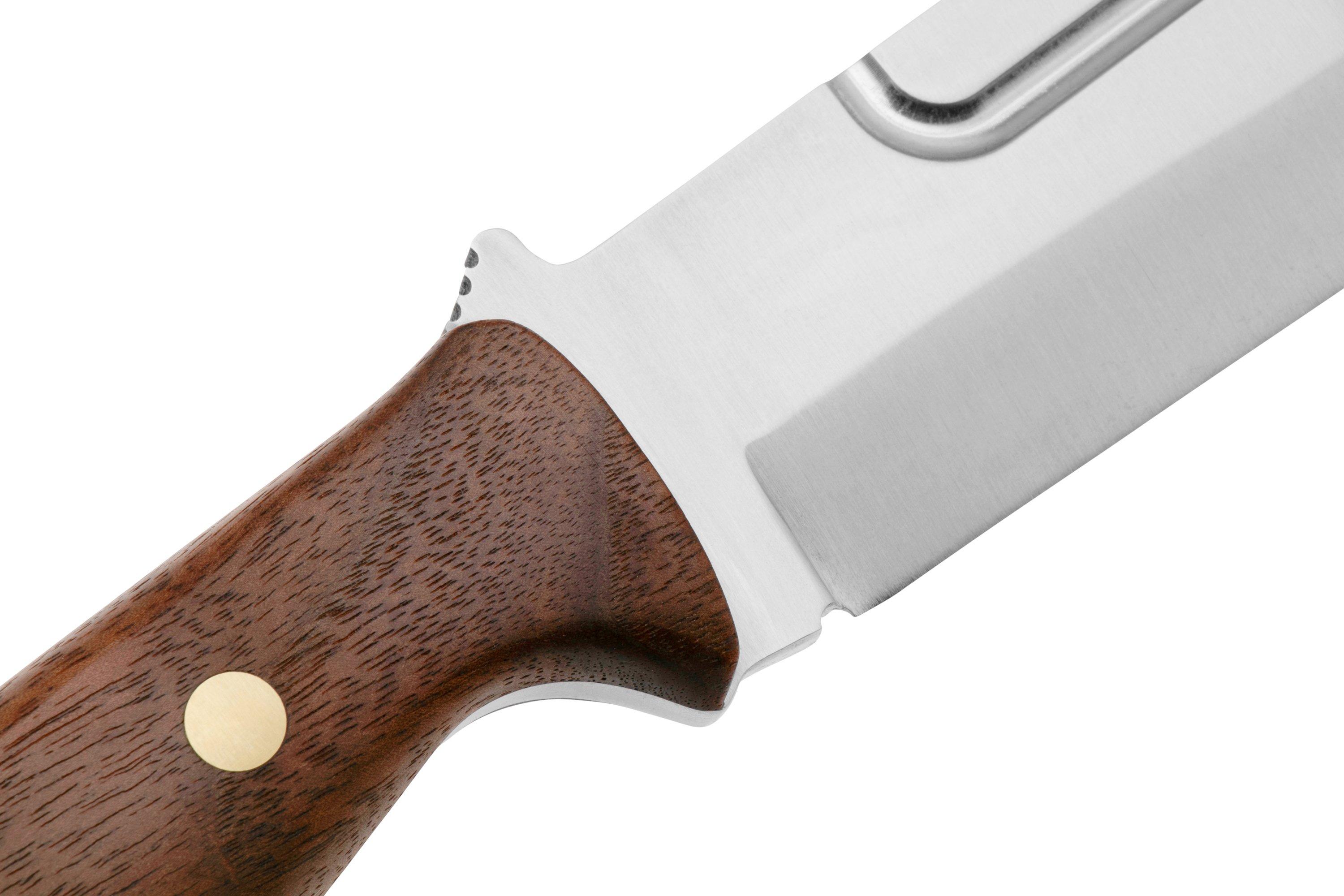 Bark River Bravo Pig Sticker CPM 154, American Walnut Brass Pins ...