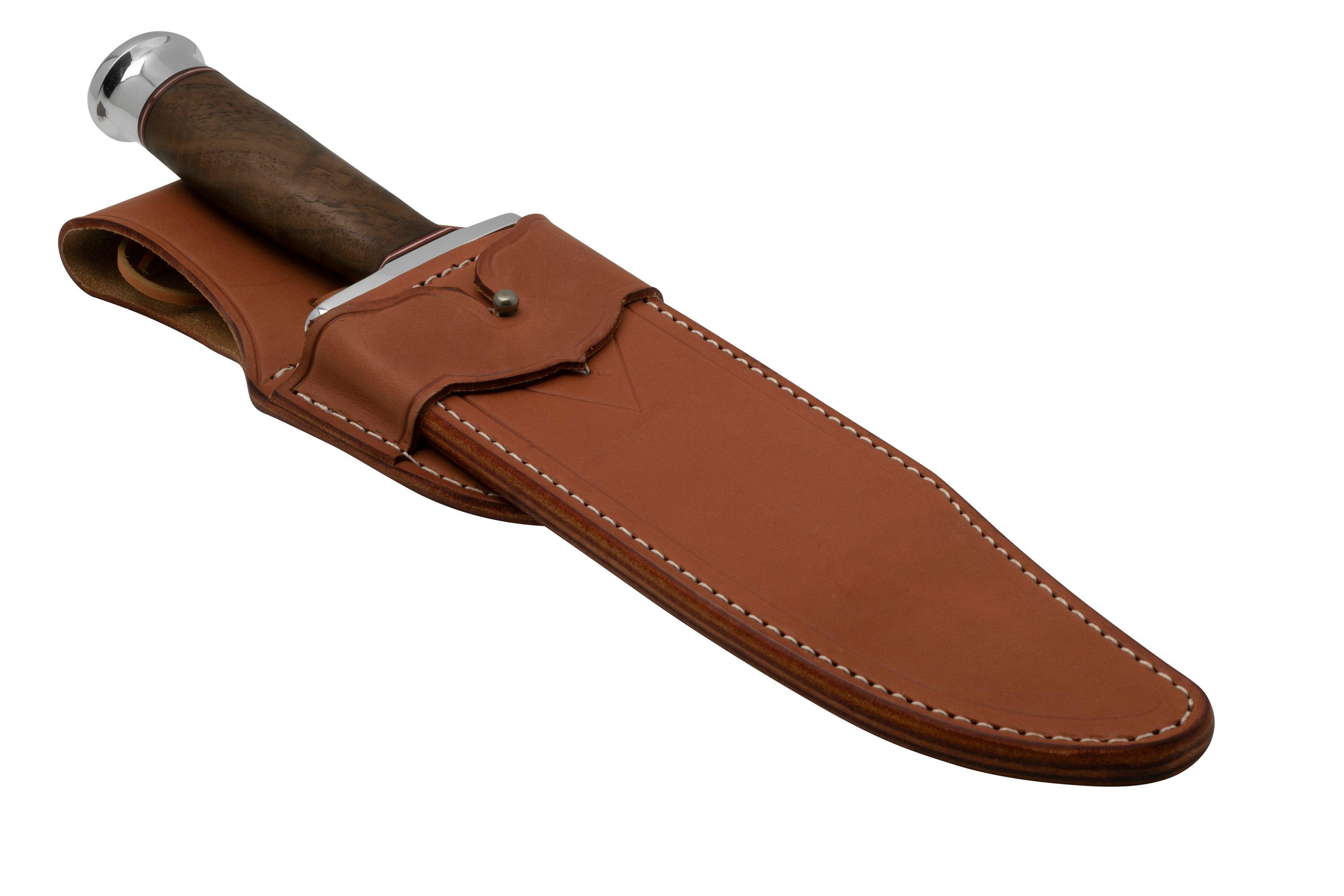 Bark River Shining Mountain Bowie A2 Walnut Burl Double Quillion, bowie ...