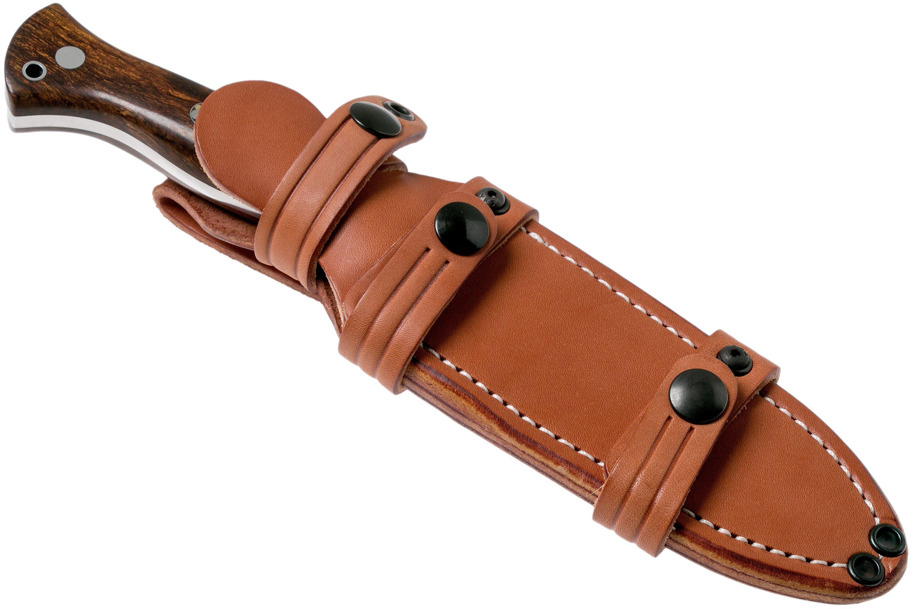 Bark River Cub CPM 3V, Desert Ironwood, Mosaic Pin bushcraft knife ...