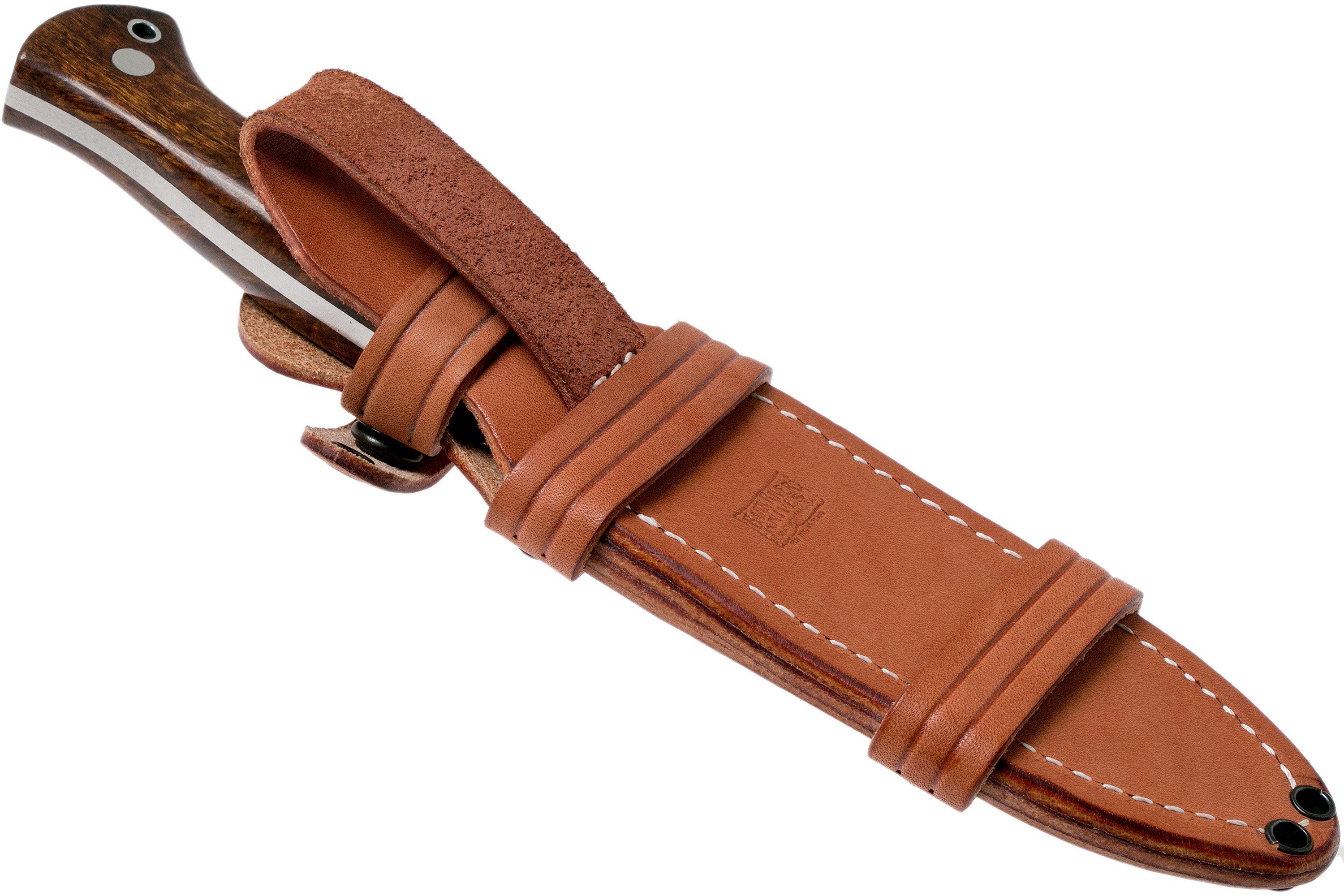 Bark River Cub CPM 3V, Desert Ironwood, Mosaic Pin bushcraft knife ...