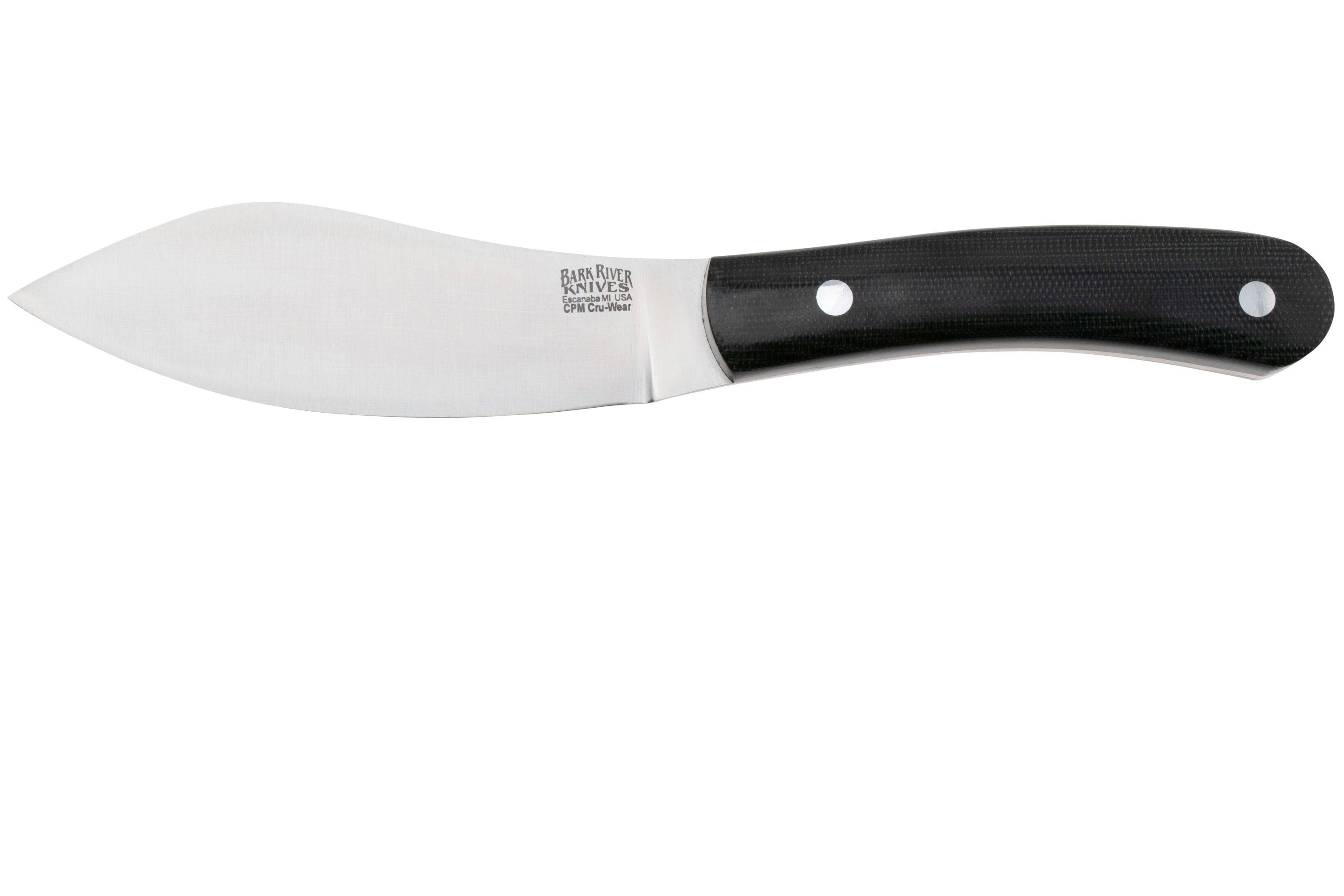 Bark River Nessmuk BR-09-141-BCM, Satin CPM Cru-Wear, Black Canvas ...