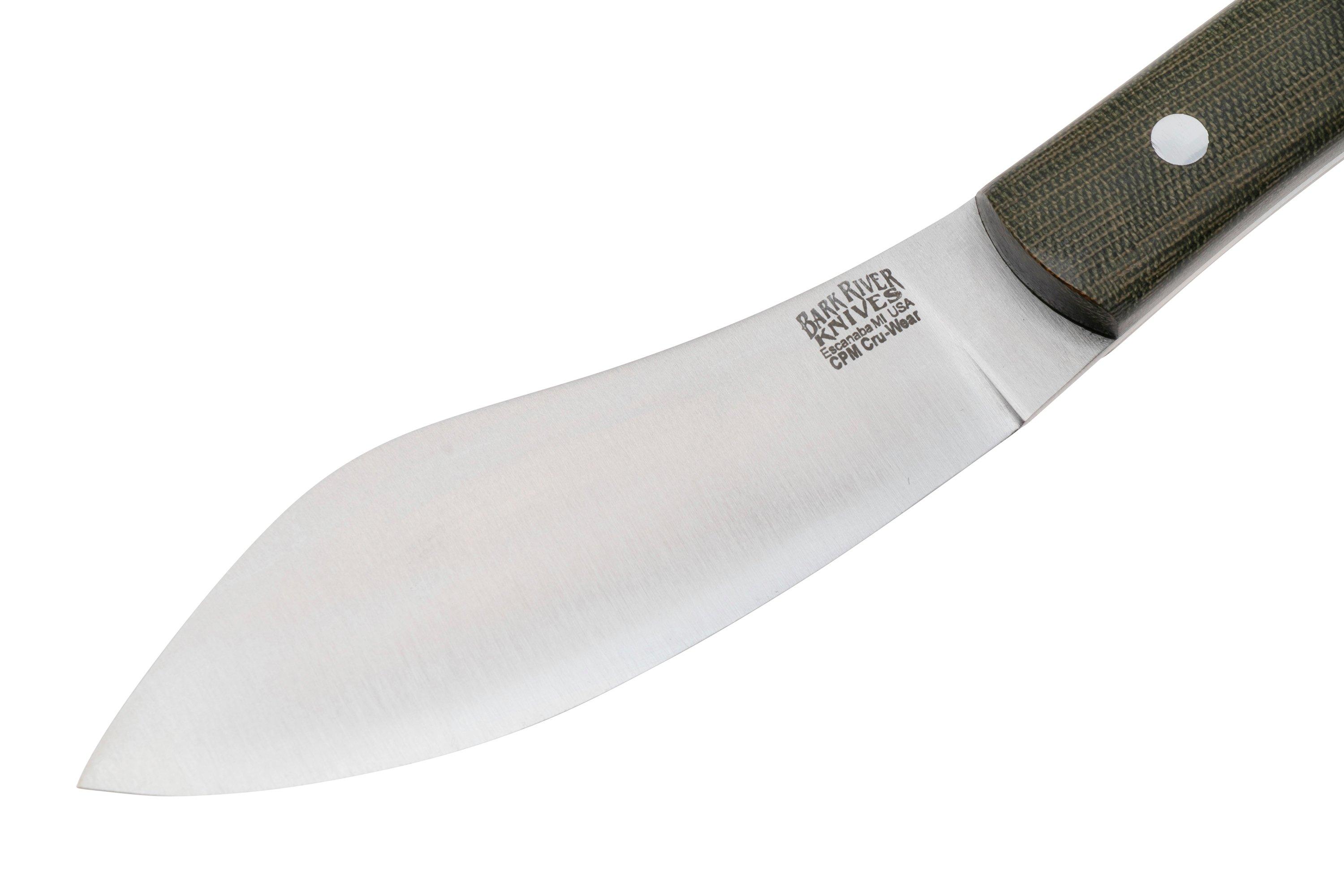 Bark River Nessmuk BR-09-141-GCM, Satin CPM Cru-Wear, Green Canvas ...