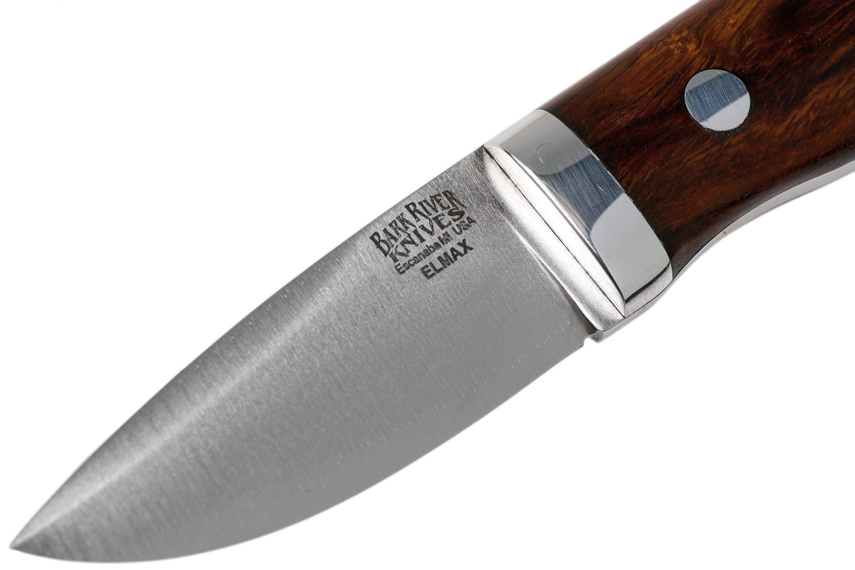 Bark River City Knife Elmax, Desert Ironwood, vaststaand mes ...