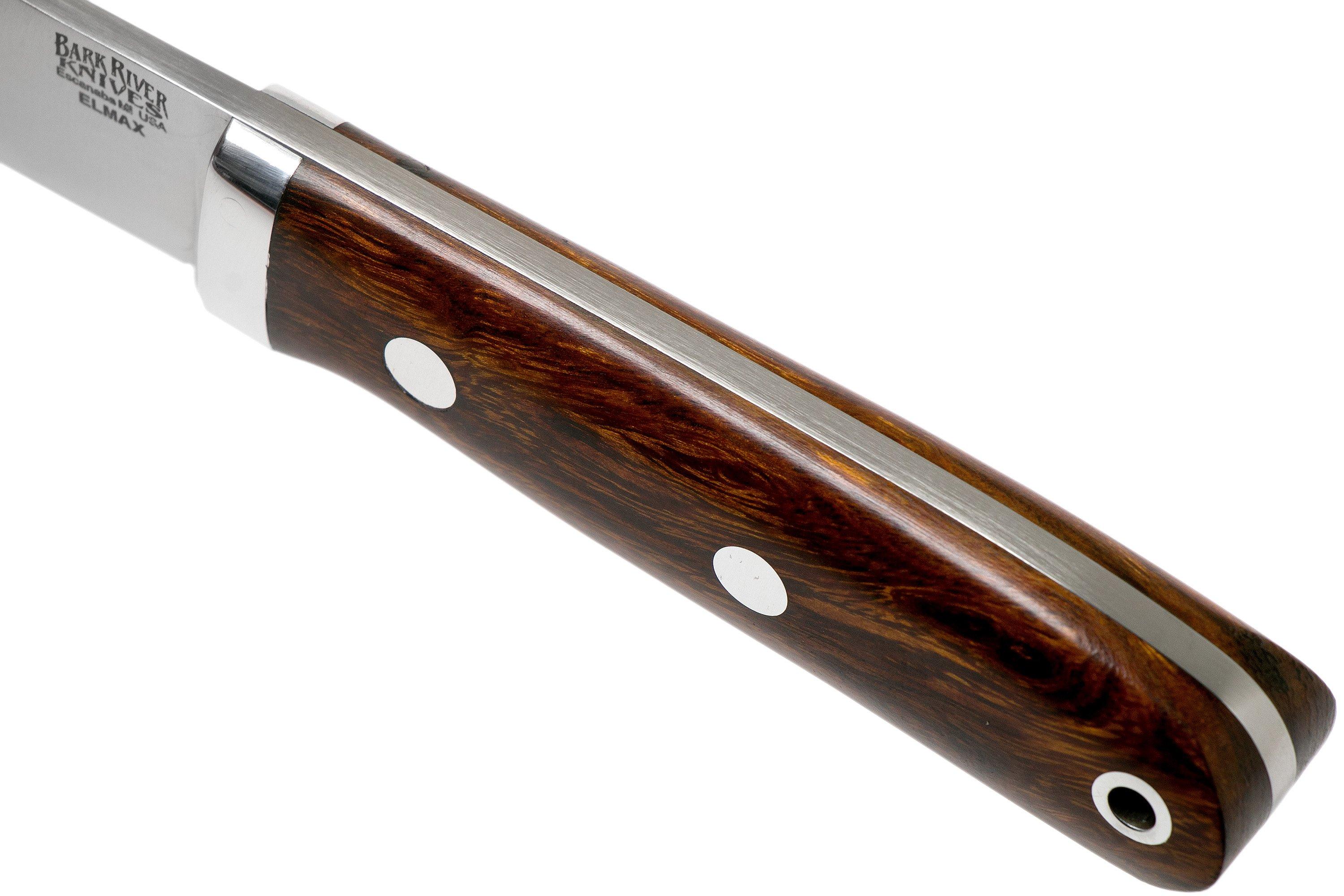 Bark River City Knife Elmax, Desert Ironwood, vaststaand mes ...