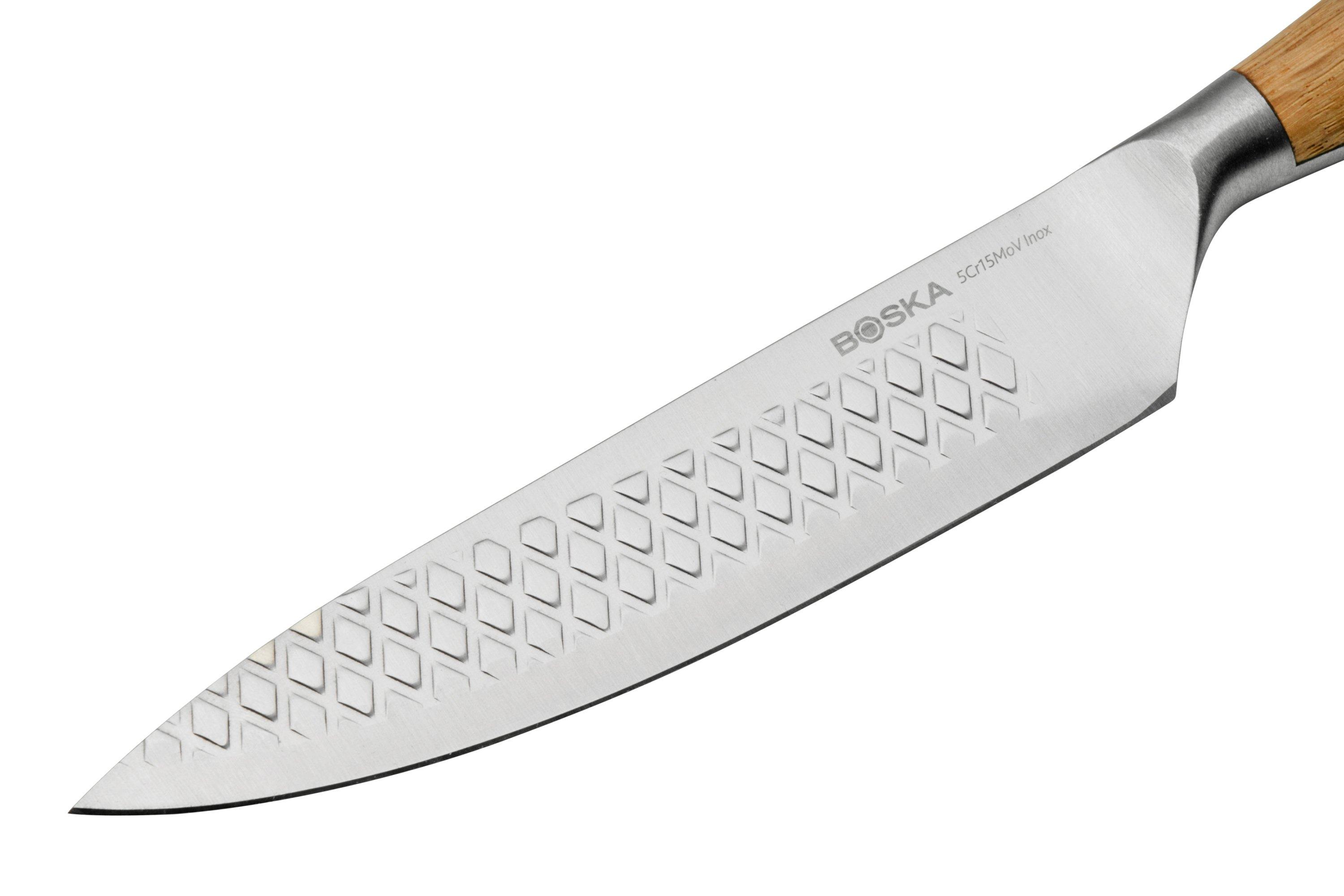 Boska Oslo+ 320031 oak, 4-piece steak knife set | Advantageously ...