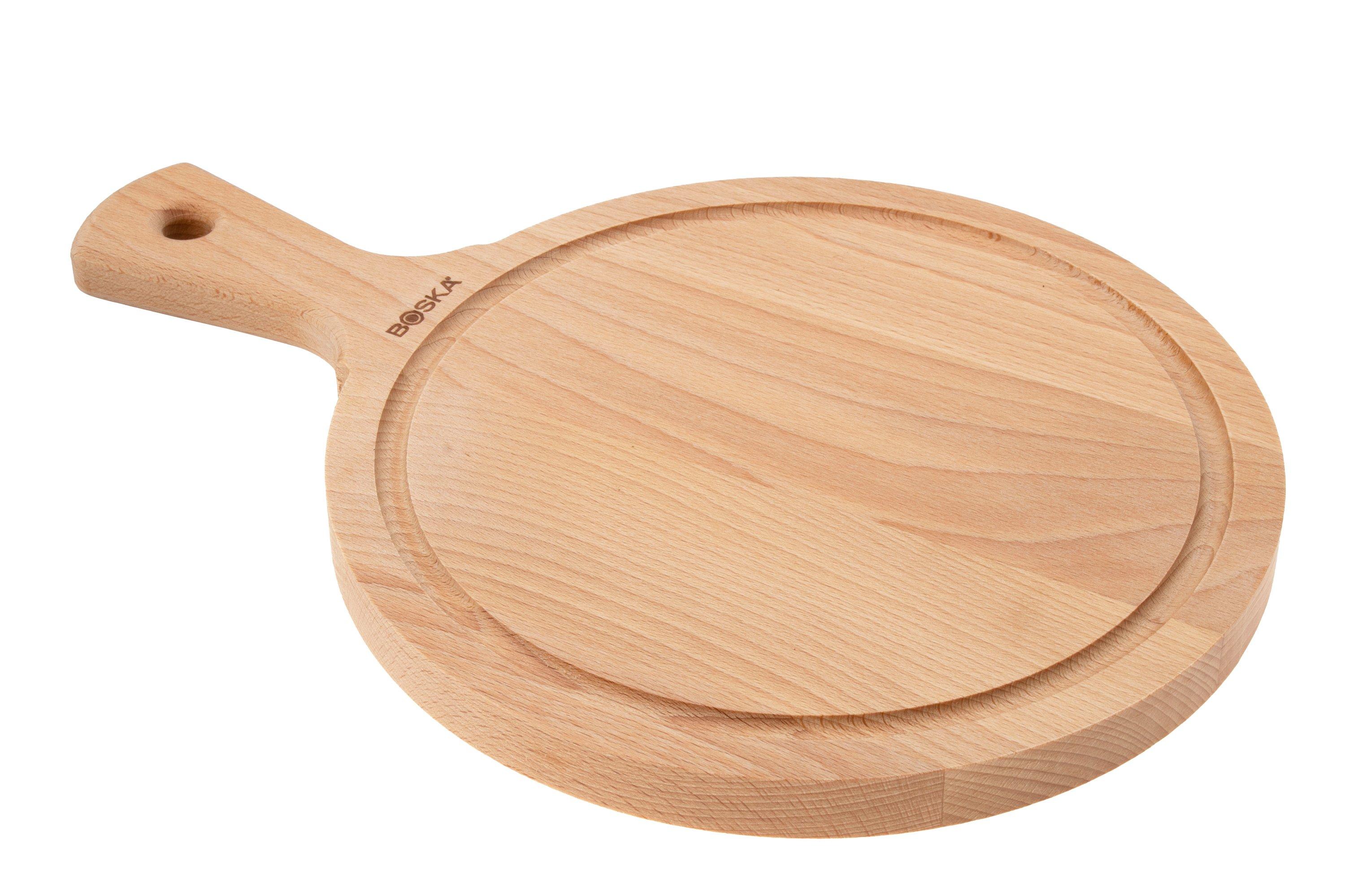 Boska Amigo round serving board 358121, 23.4 cm beech wood ...