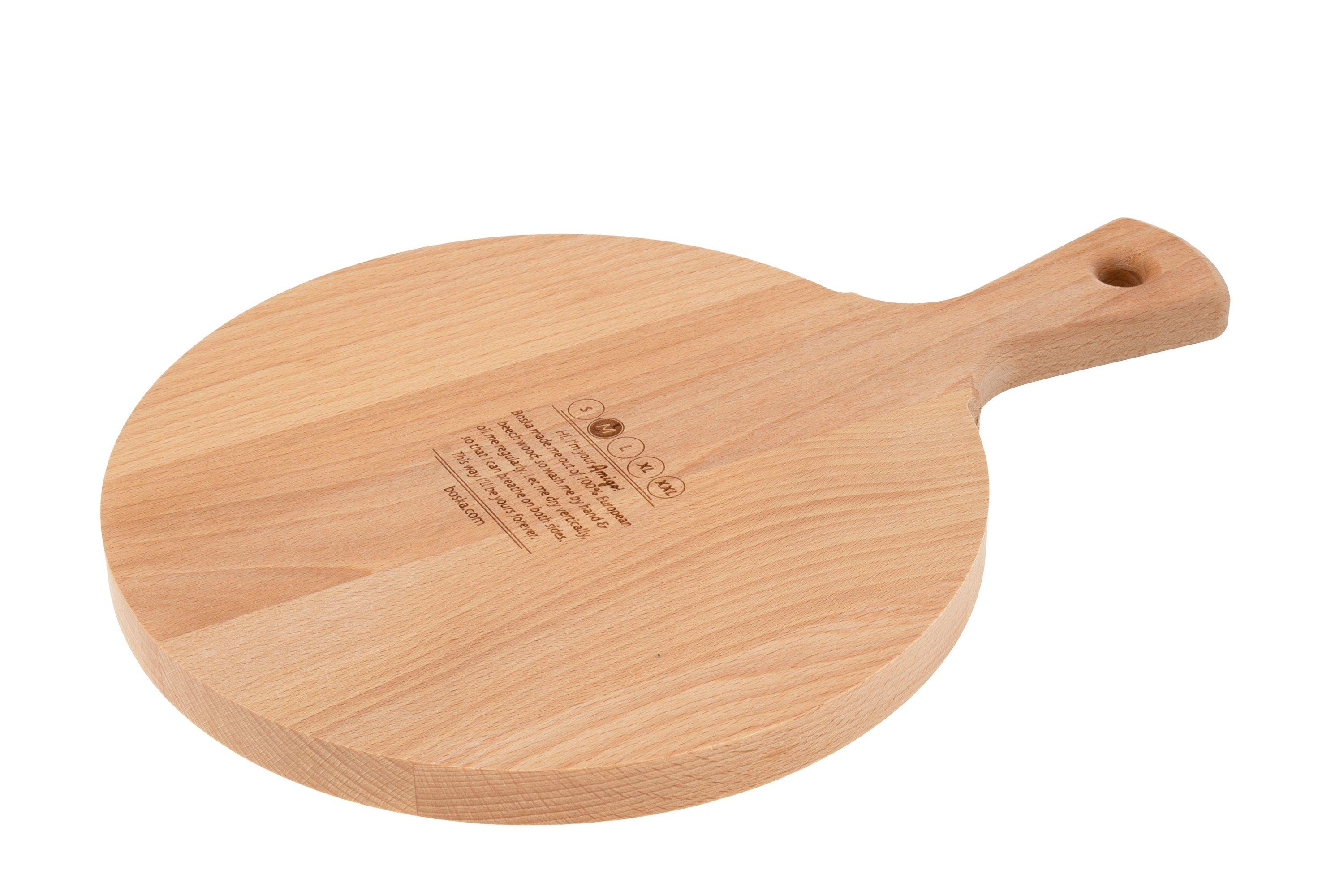 Boska Amigo round serving board 358121, 23.4 cm beech wood ...