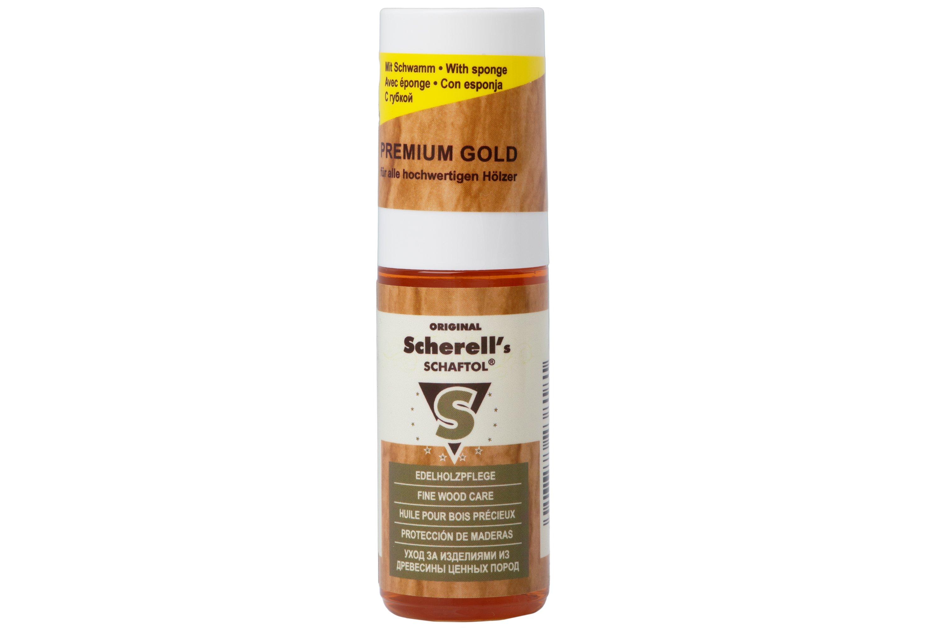 Ballistol Scherell's Schaftol 23818 Wood Care Oil, Premium Gold, 50 ml ...