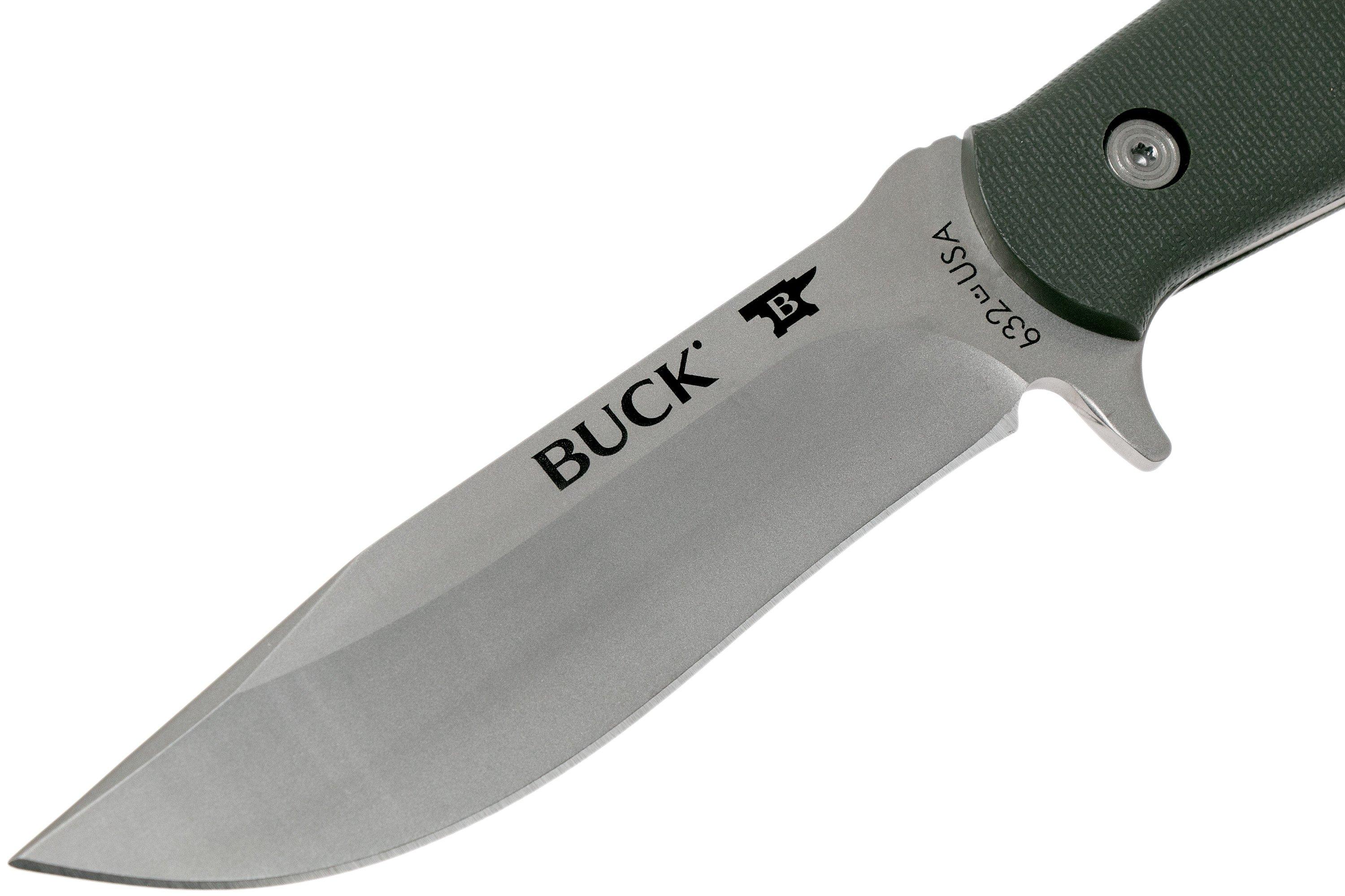 Buck 632 Mesa OD Green 632GRS outdoor knife | Advantageously shopping ...