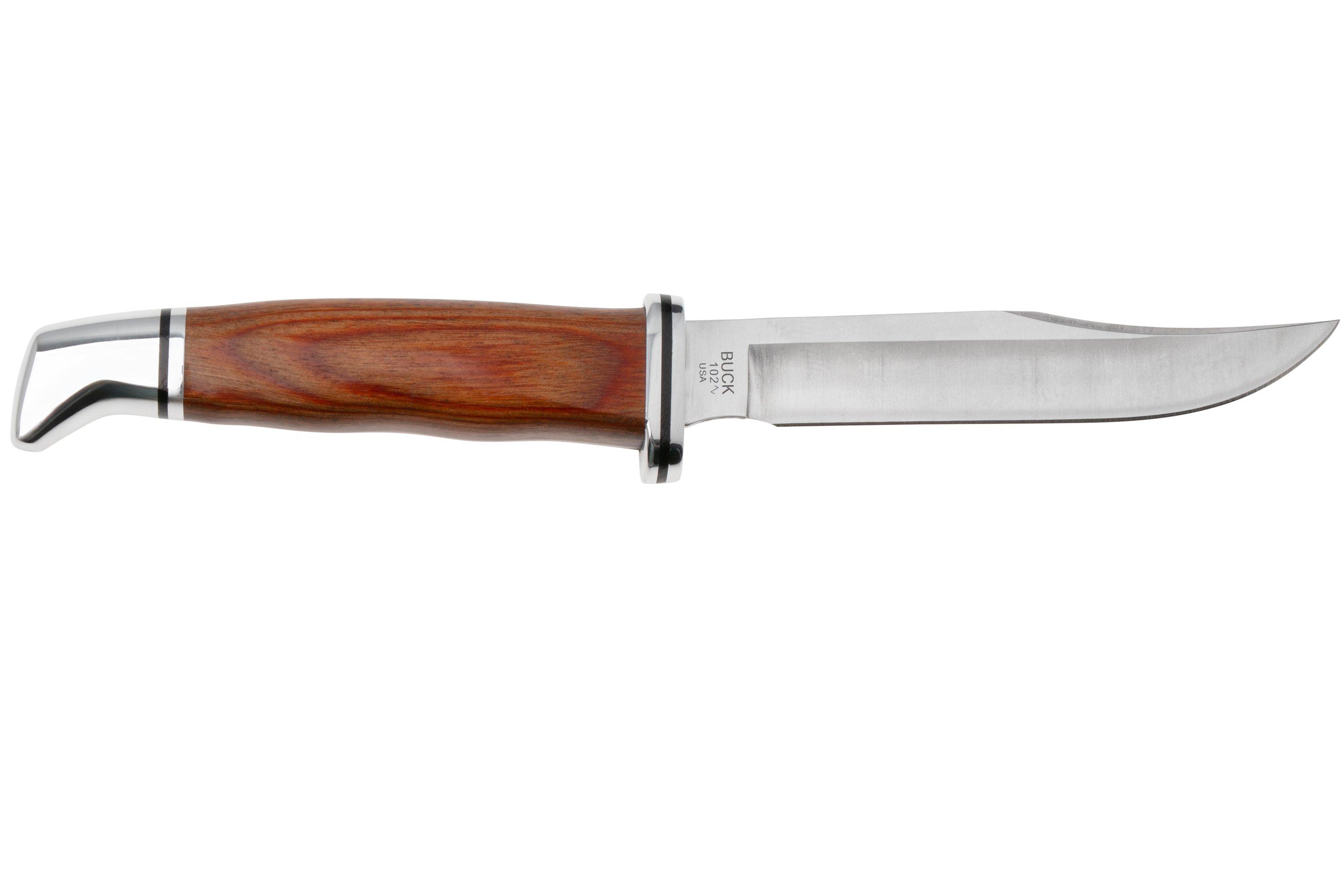 Buck 102 Woodsman 0102CCS1 DymaLux Cocobolo Heritage Series, hunting ...