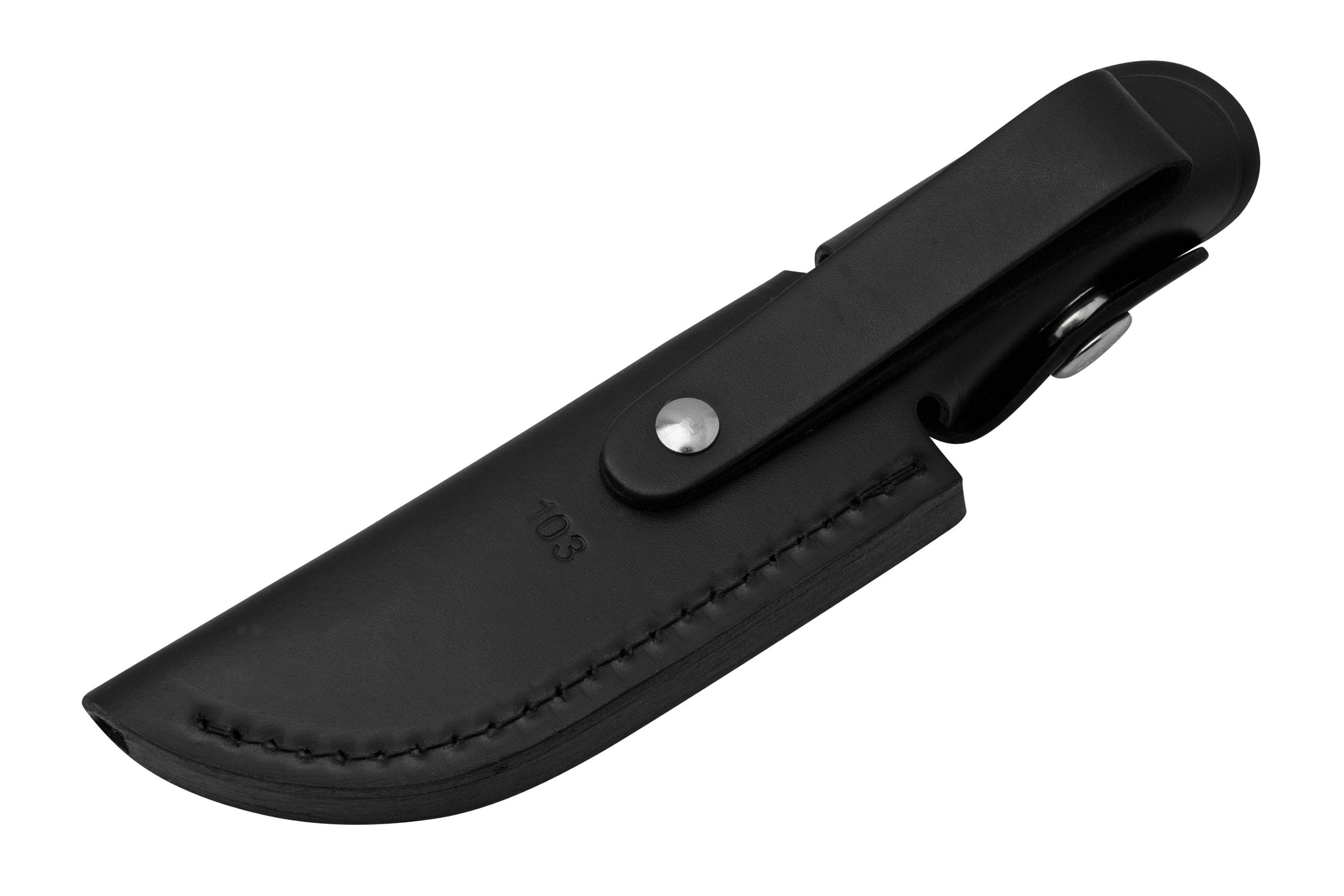 Buck 103 Genuine Leather Sheath 0103-05-BK, Black | Advantageously ...