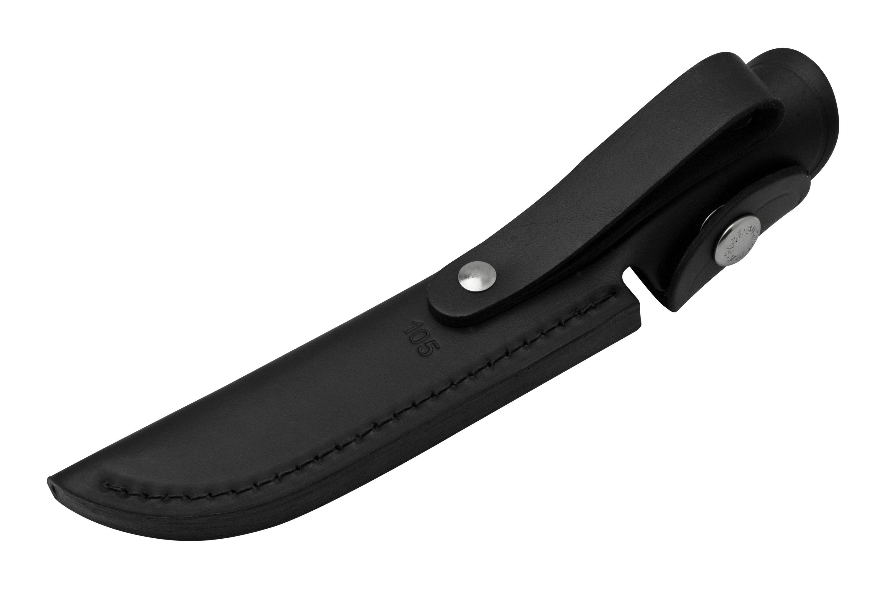 Buck 105 Genuine Leather Sheath 0105-05-BK, Black, étui | Achetez à ...