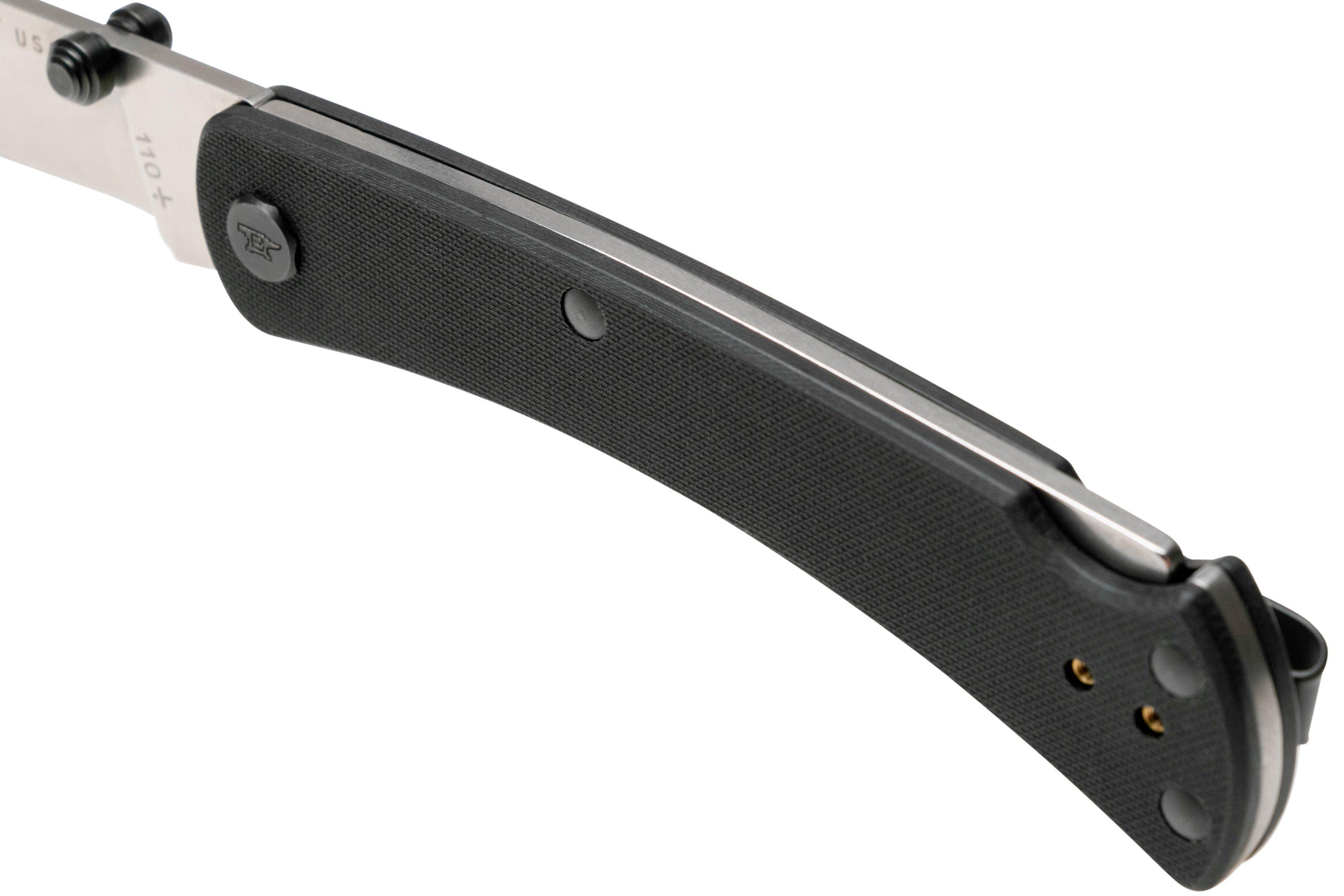 Buck 110 Slim Pro TRX Black G10 0110BKS3 pocket knife | Advantageously ...