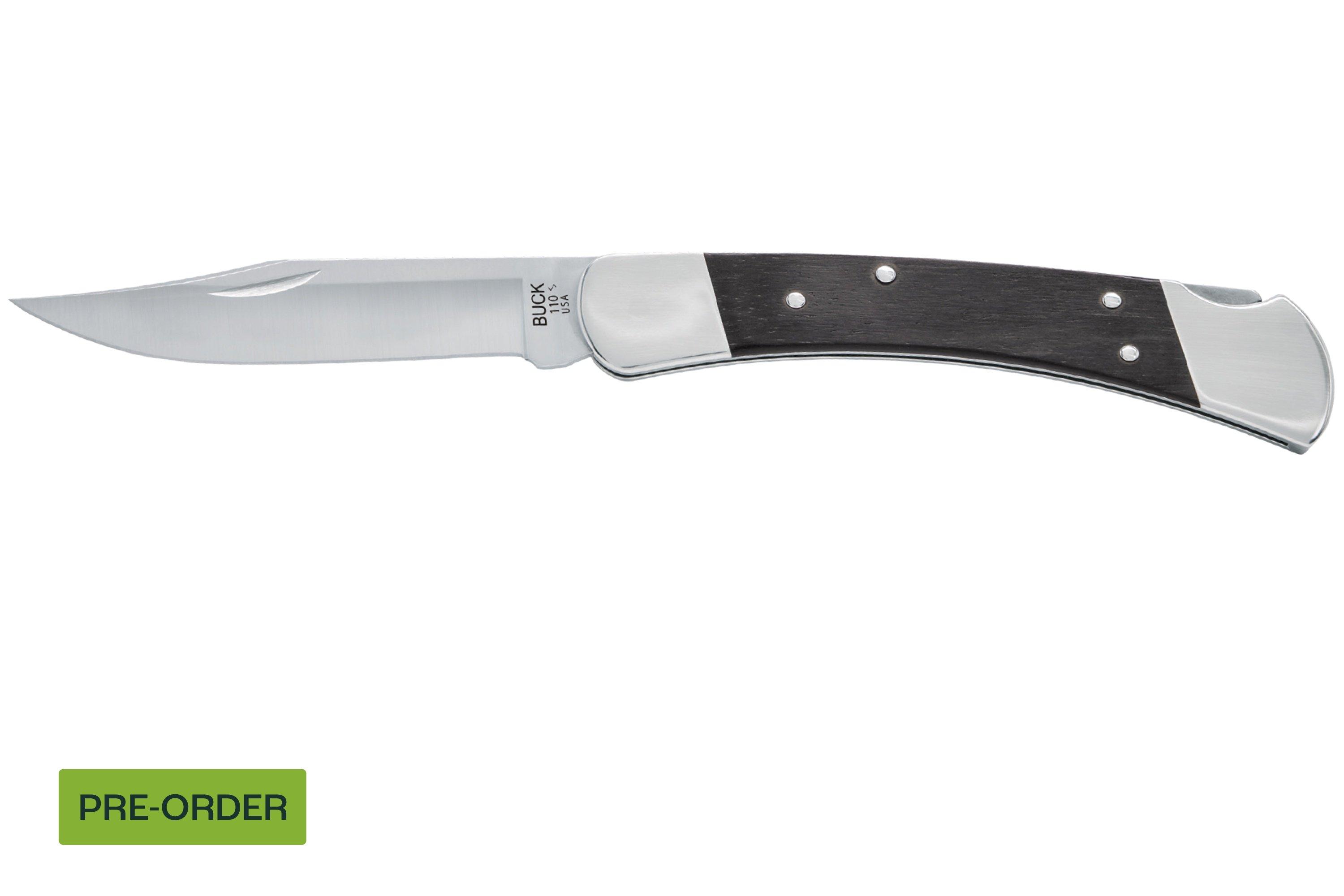 Buck 110 Slim Elite Heritage, MagnaCut, Nickel Silver 0110BRS20 zakmes ...