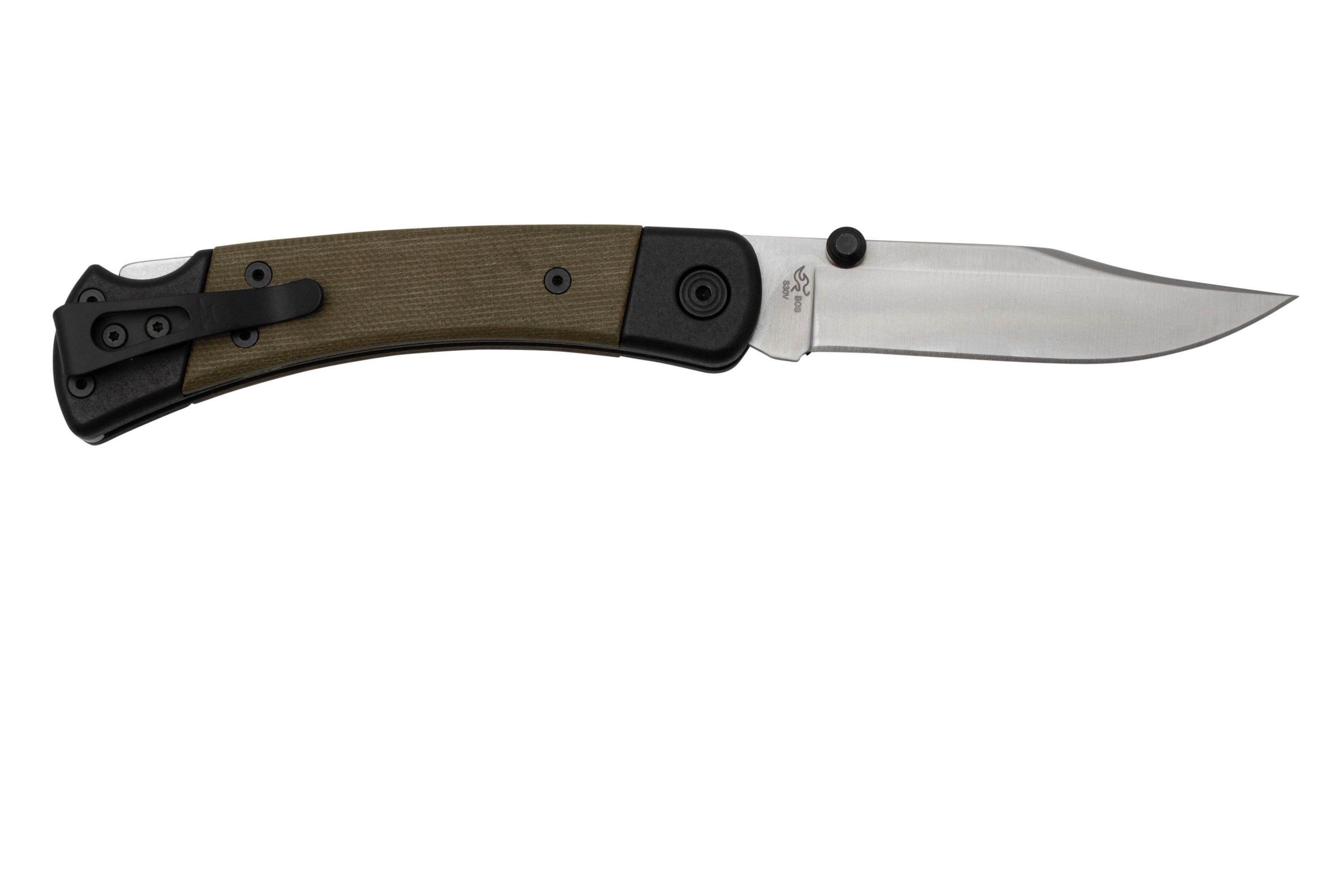 Nóż składany Buck 110 Hunter Sport Pro 0110GRS5 Satin BOS S30V, Green ...