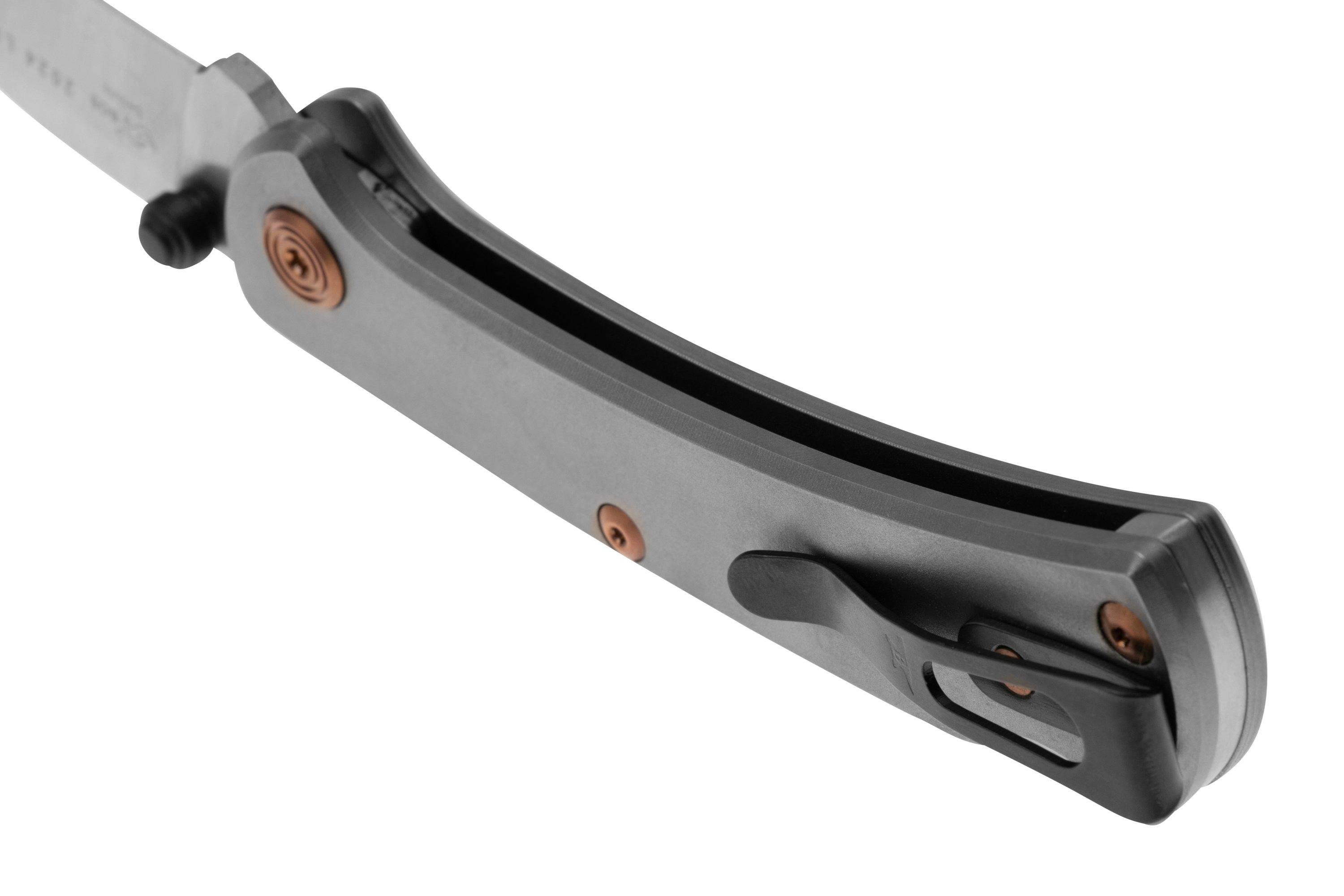 Buck 112 Slim Pro TRX 2024 Legacy Collection 0112GYSLE, CPM S45VN ...