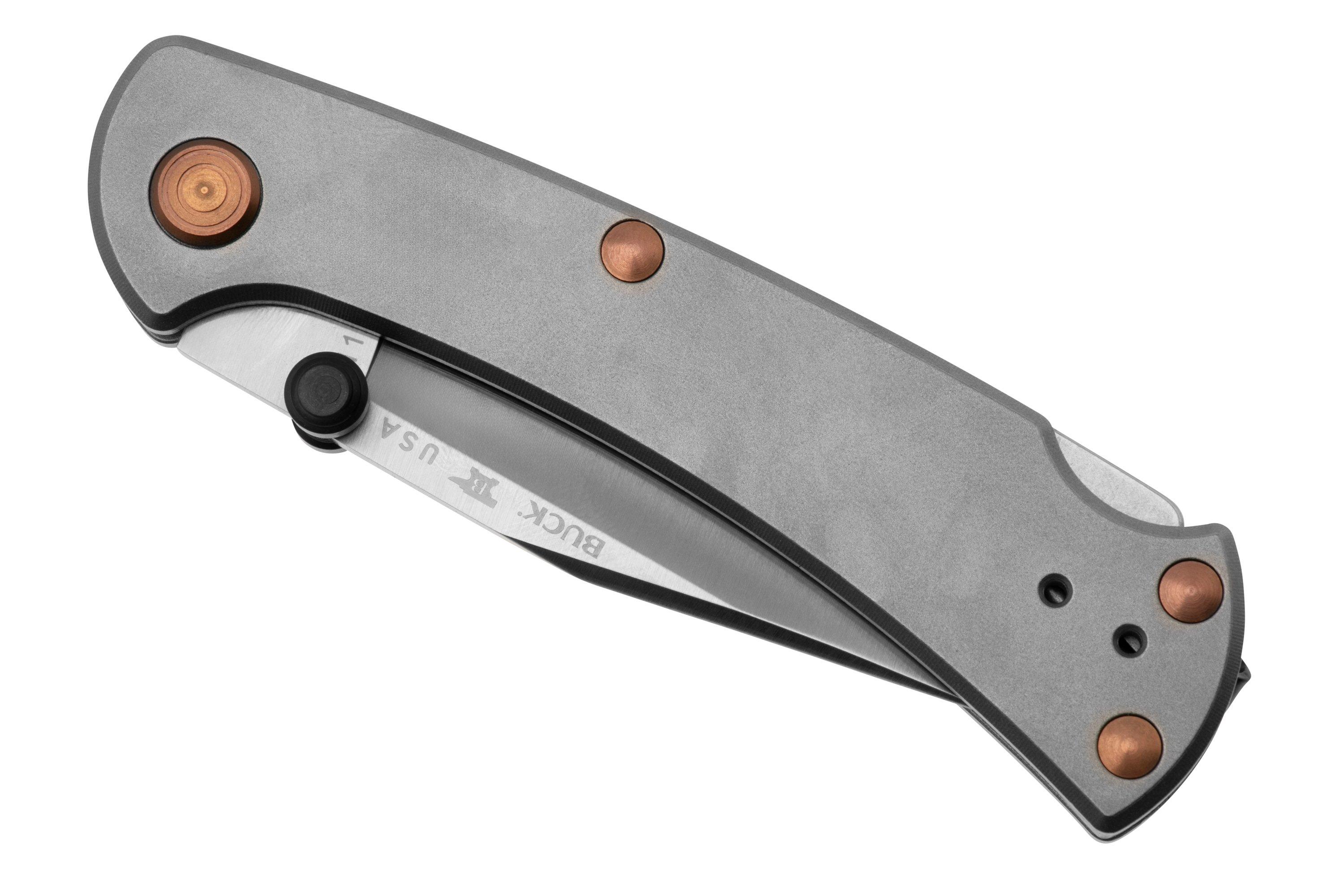 Buck 112 Slim Pro TRX 2024 Legacy Collection 0112GYSLE, CPM S45VN ...