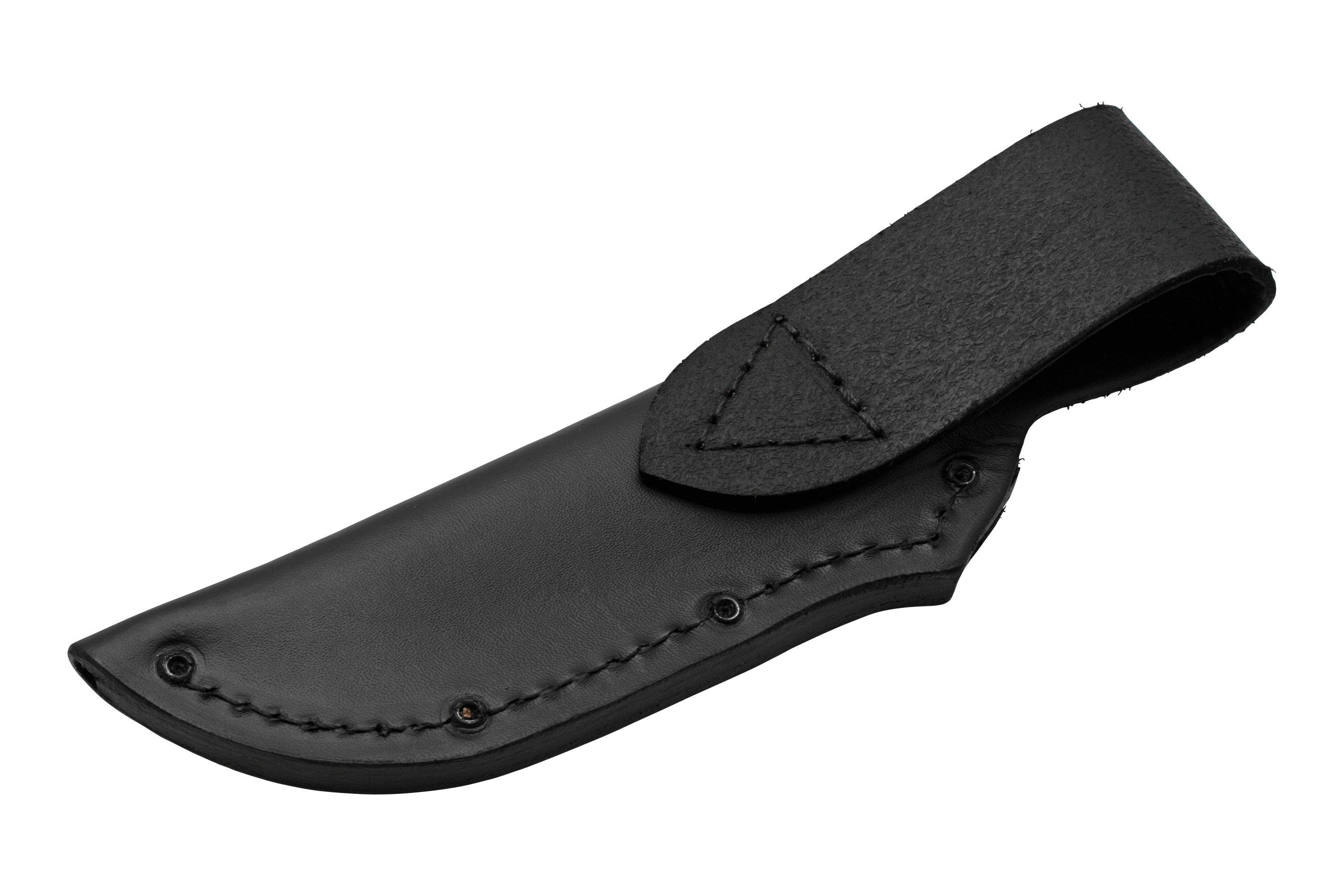 Buck Genuine Leather Sheath 0113-05-BK Black For Buck Model 113 ...