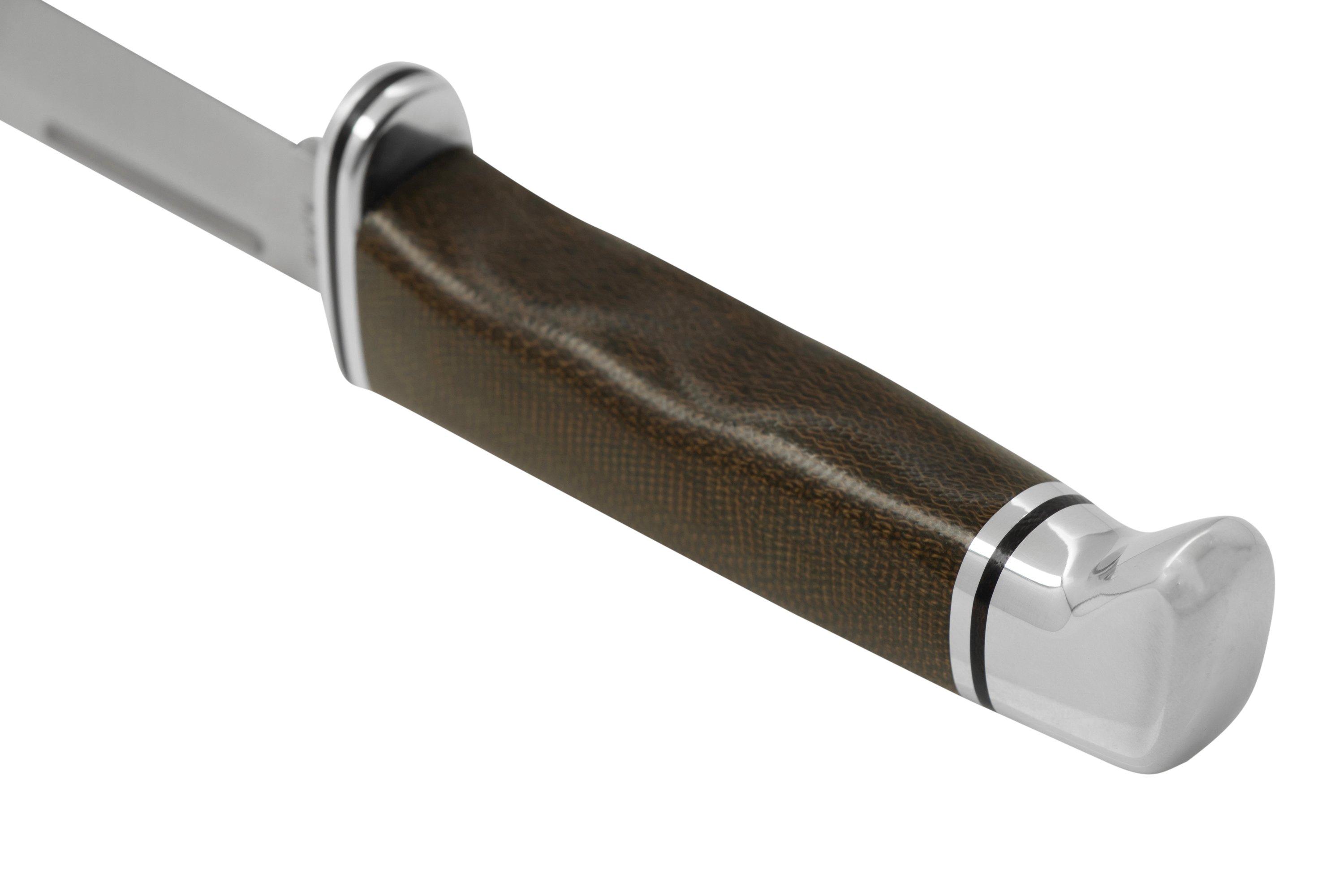 Buck 117 Brahma Pro, Green Micarta, 0117GRS, hunting knife ...