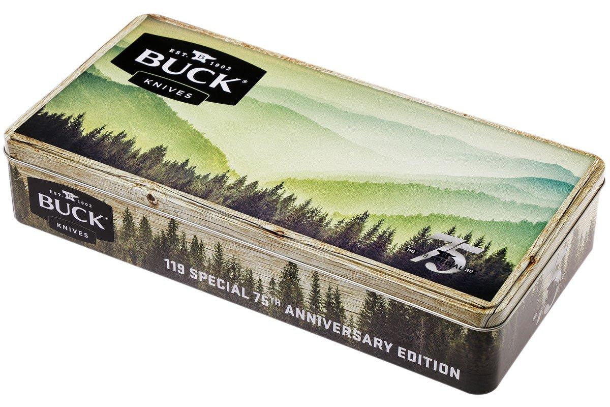 Buck 119 Limited Edition 0119-C, gift box 75th anniversary edition ...
