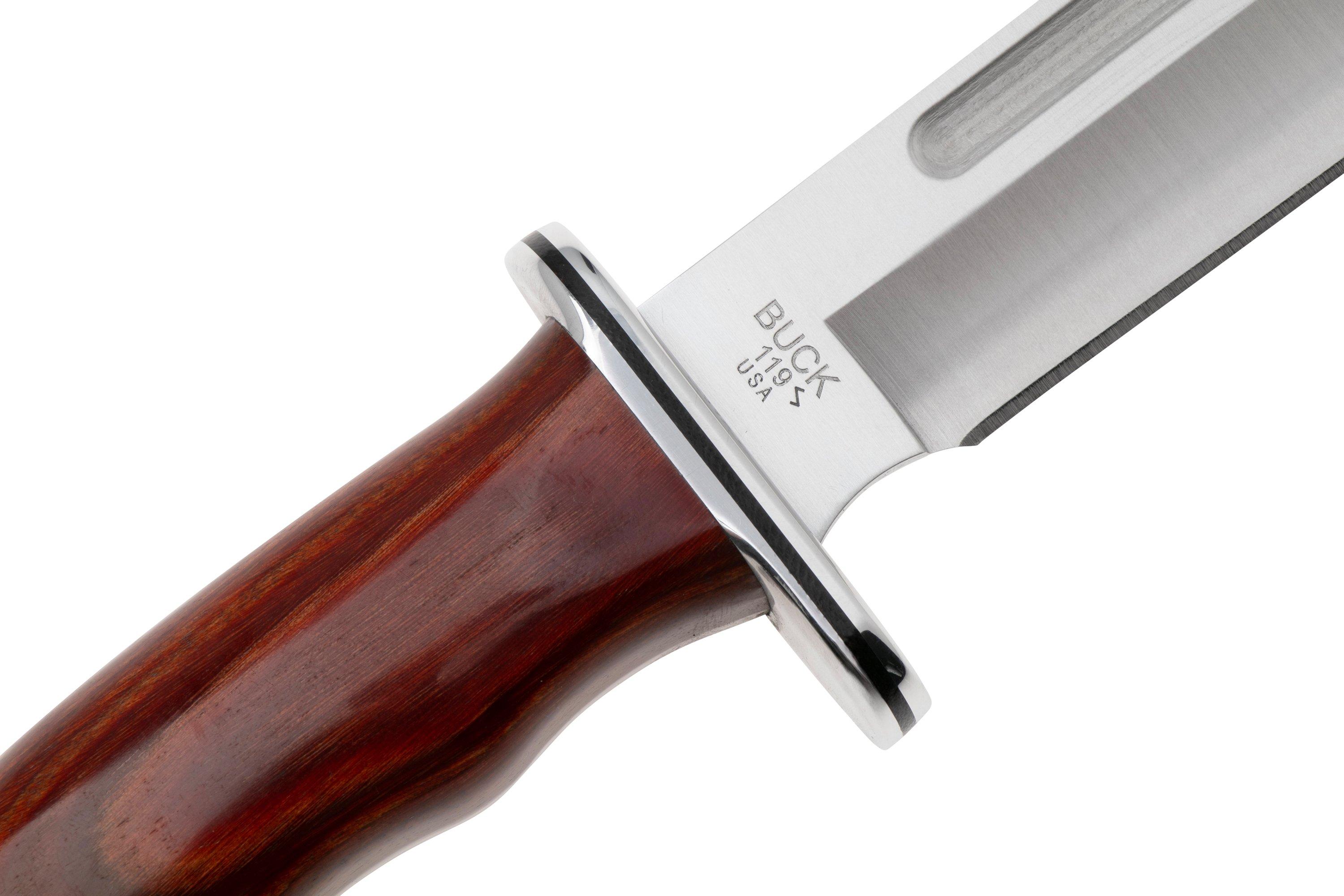 Buck 119 Special 0119CCS1 DymaLux Cocobolo Heritage Series, hunting ...