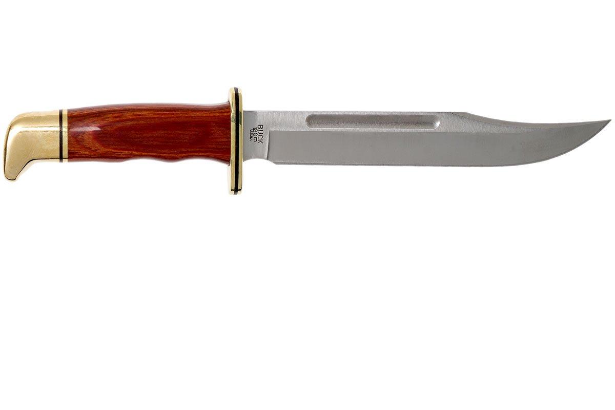 Buck 120 General Knife, Cocobolo 0120BRS-B Fixed | Advantageously ...