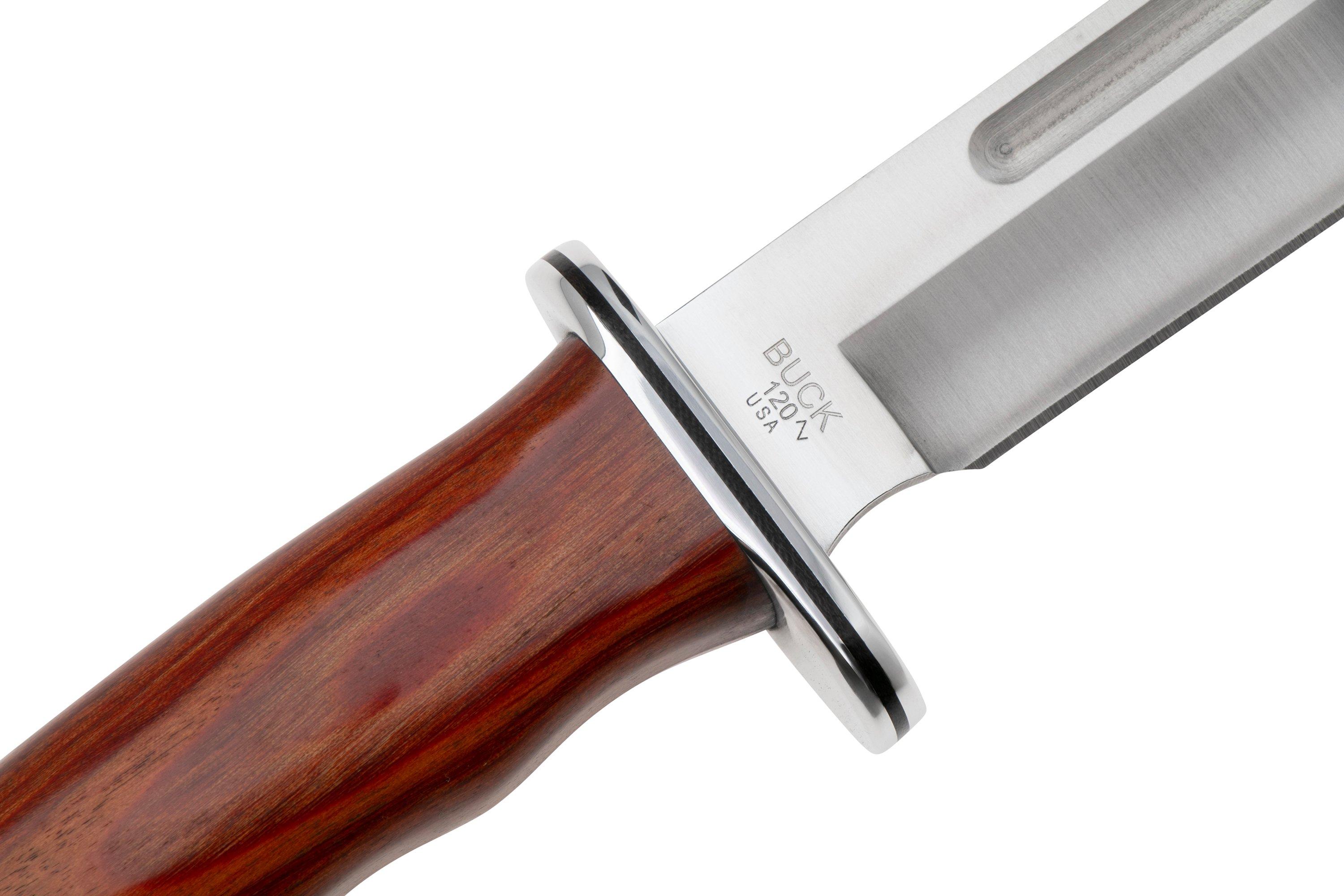 Buck 120 General 0102CCS1 DymaLux Cocobolo Heritage Series, hunting ...