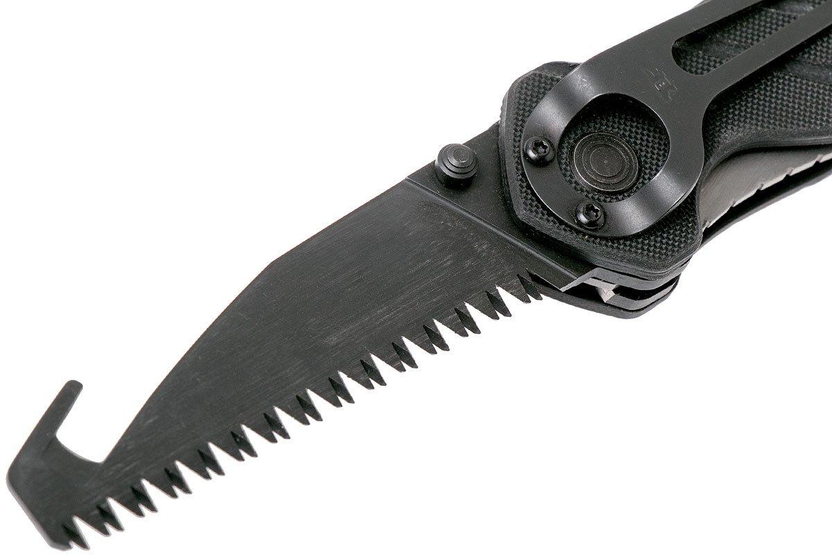 Buck 183 Blackout Crosslock G10 Black 183BKS | Advantageously shopping ...