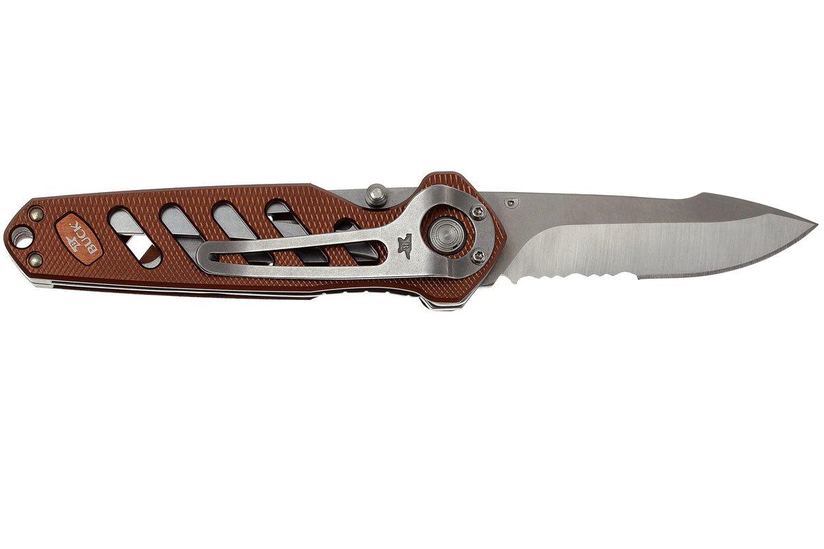 Buck 183 Crosslock Hoofpick 0183BRS-B, brown | Advantageously shopping ...