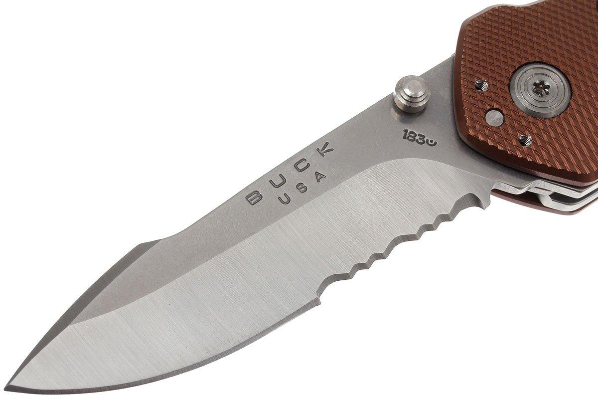 Buck 183 Crosslock Hoofpick 0183BRS-B, brown | Advantageously shopping ...