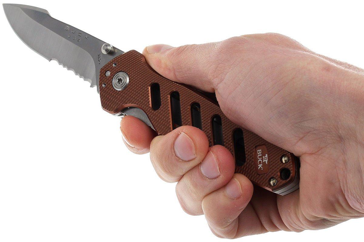 Buck 183 Crosslock Hoofpick 0183BRS-B, brown | Advantageously shopping ...