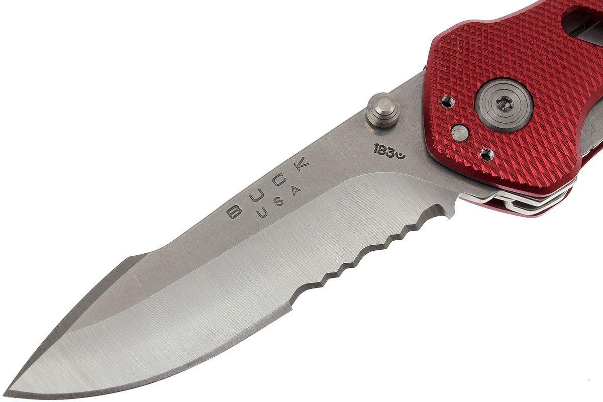 Buck 183 Crosslock Hoofpick 0183RDS-B, red | Advantageously shopping at ...