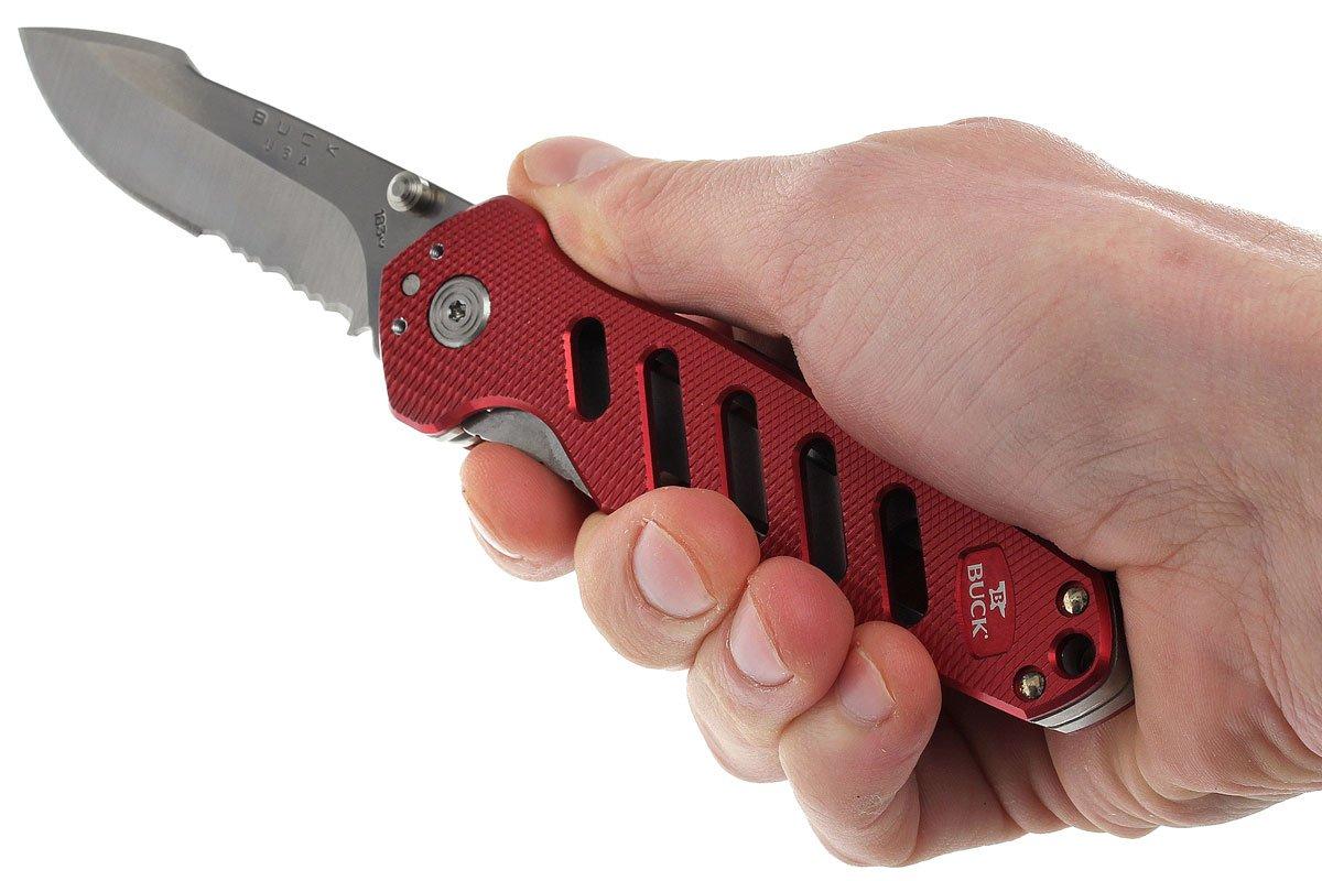 Buck 183 Crosslock Hoofpick 0183RDS-B, red | Advantageously shopping at ...