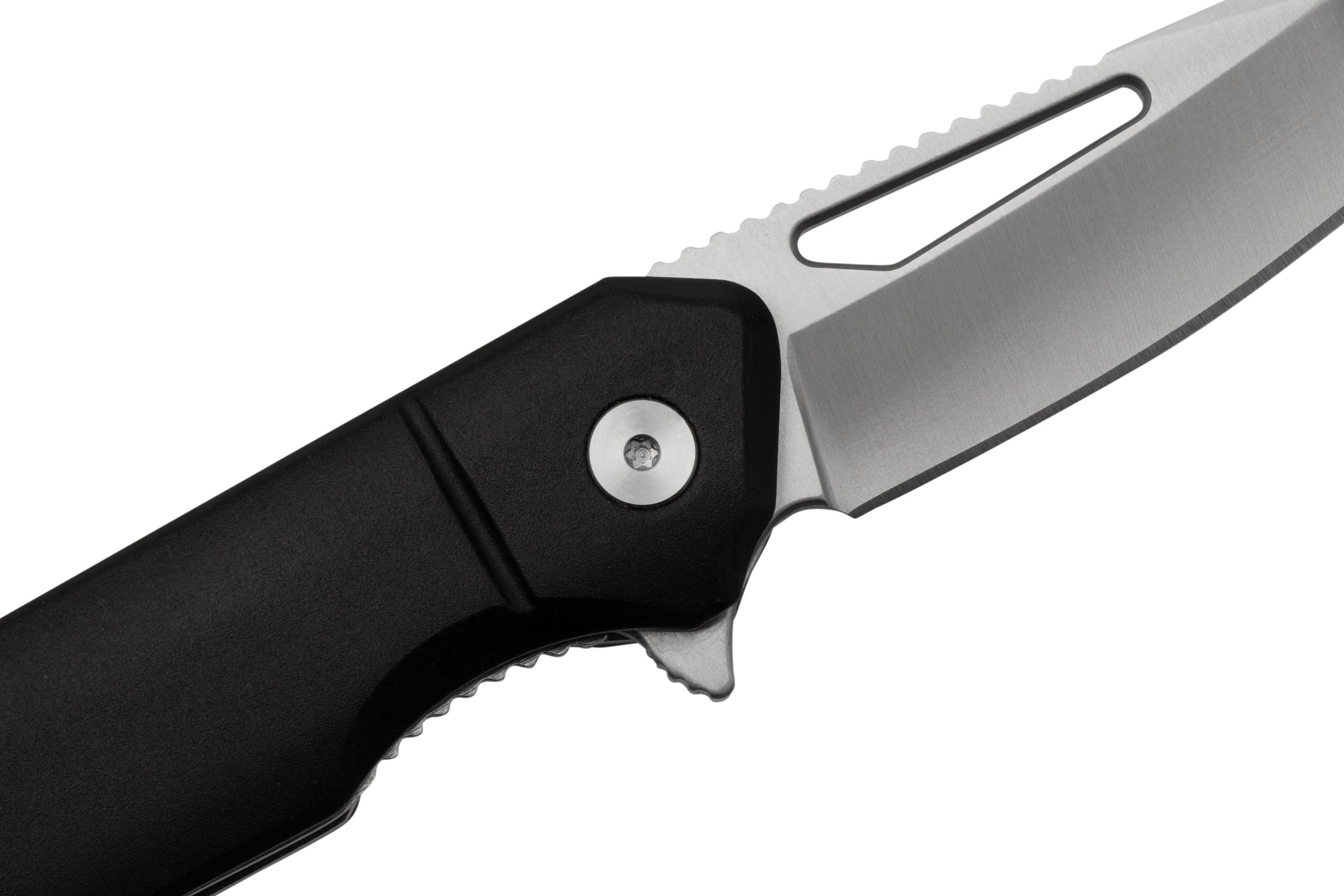 Buck Infusion Drop Point 0239BKS1 Black Aluminum zakmes | Voordelig ...
