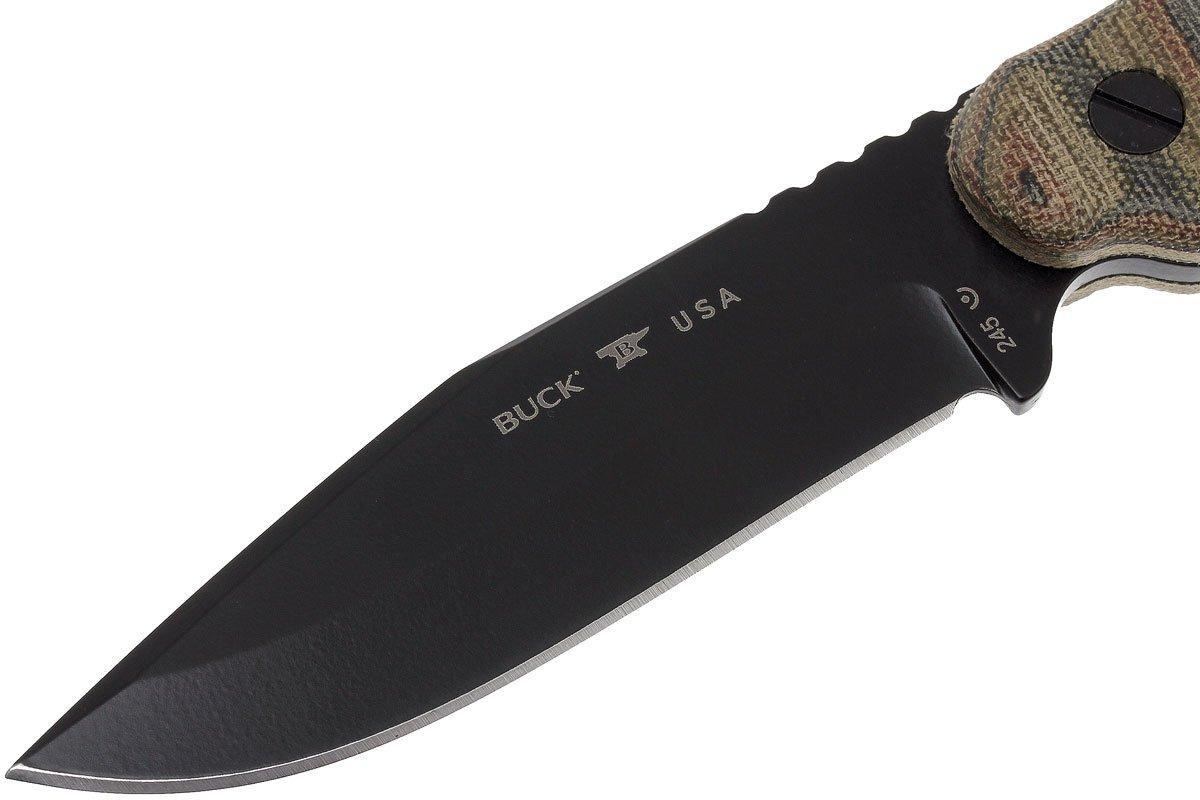 Buck 245 Matt Would Go 0245MCSMWG-B, outdoor knife | Advantageously ...