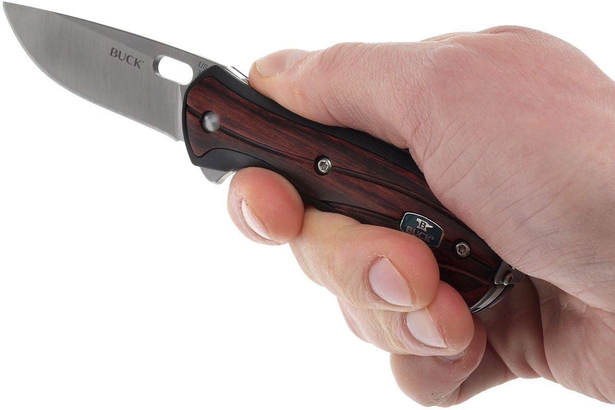 Buck 341 Vantage small rosewood 0341RWS-B Pocket knife | Advantageously ...