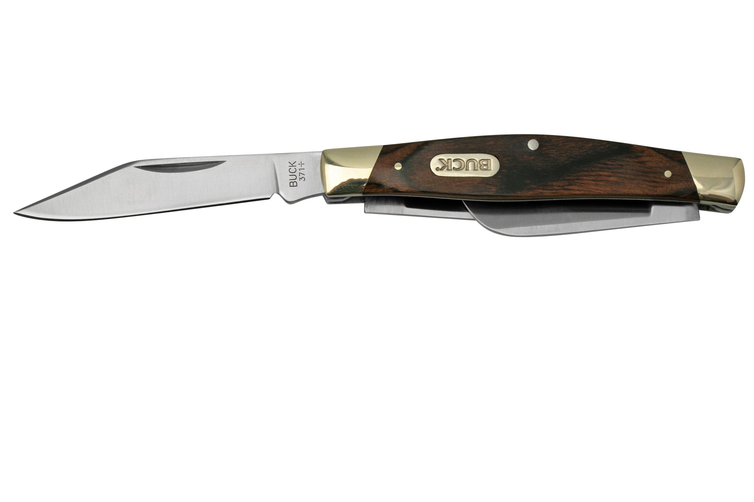 Buck Stockman 0371BRS pocket knife | Advantageously shopping at ...
