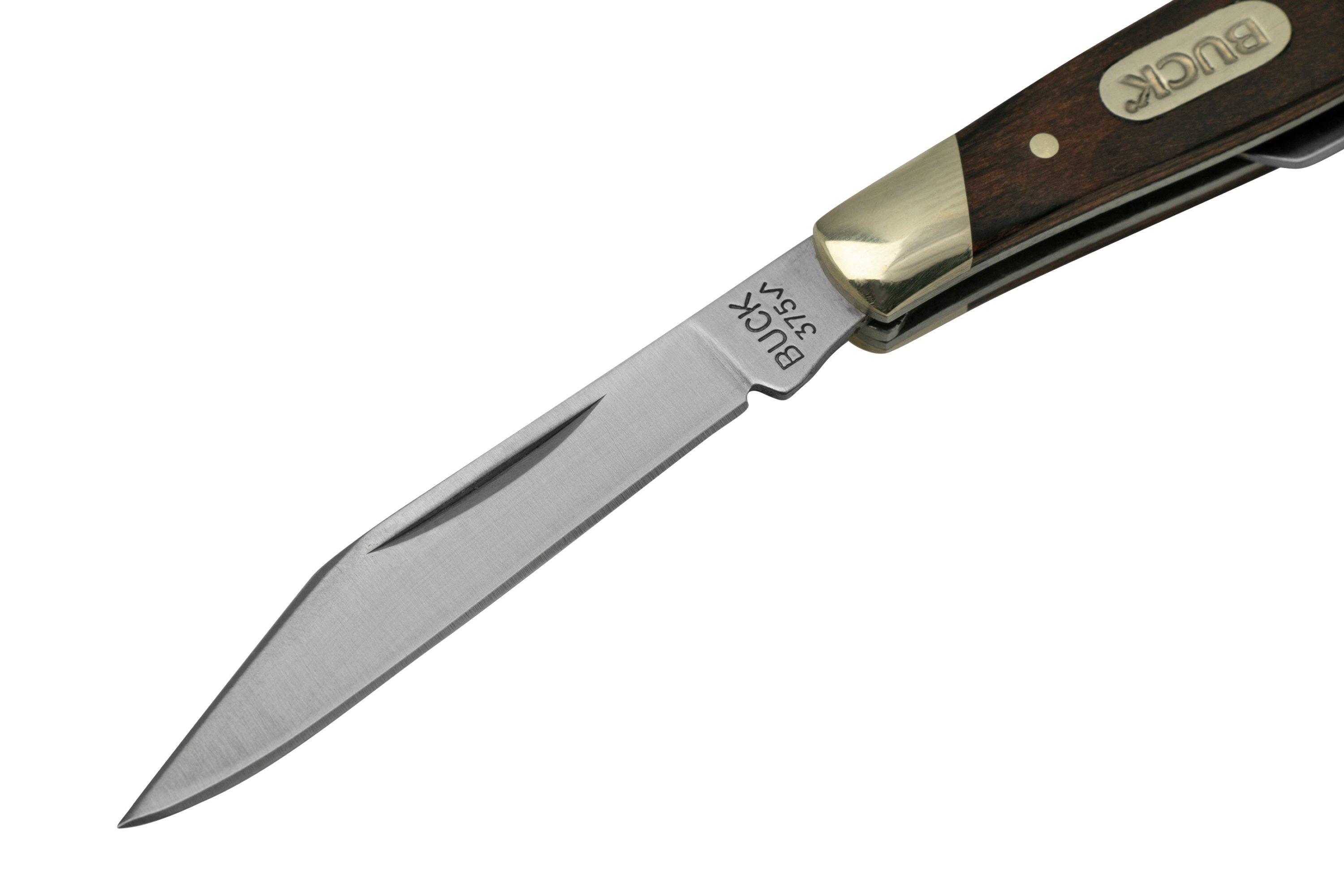 Buck Deuce 0375BRS pocket knife | Advantageously shopping at ...