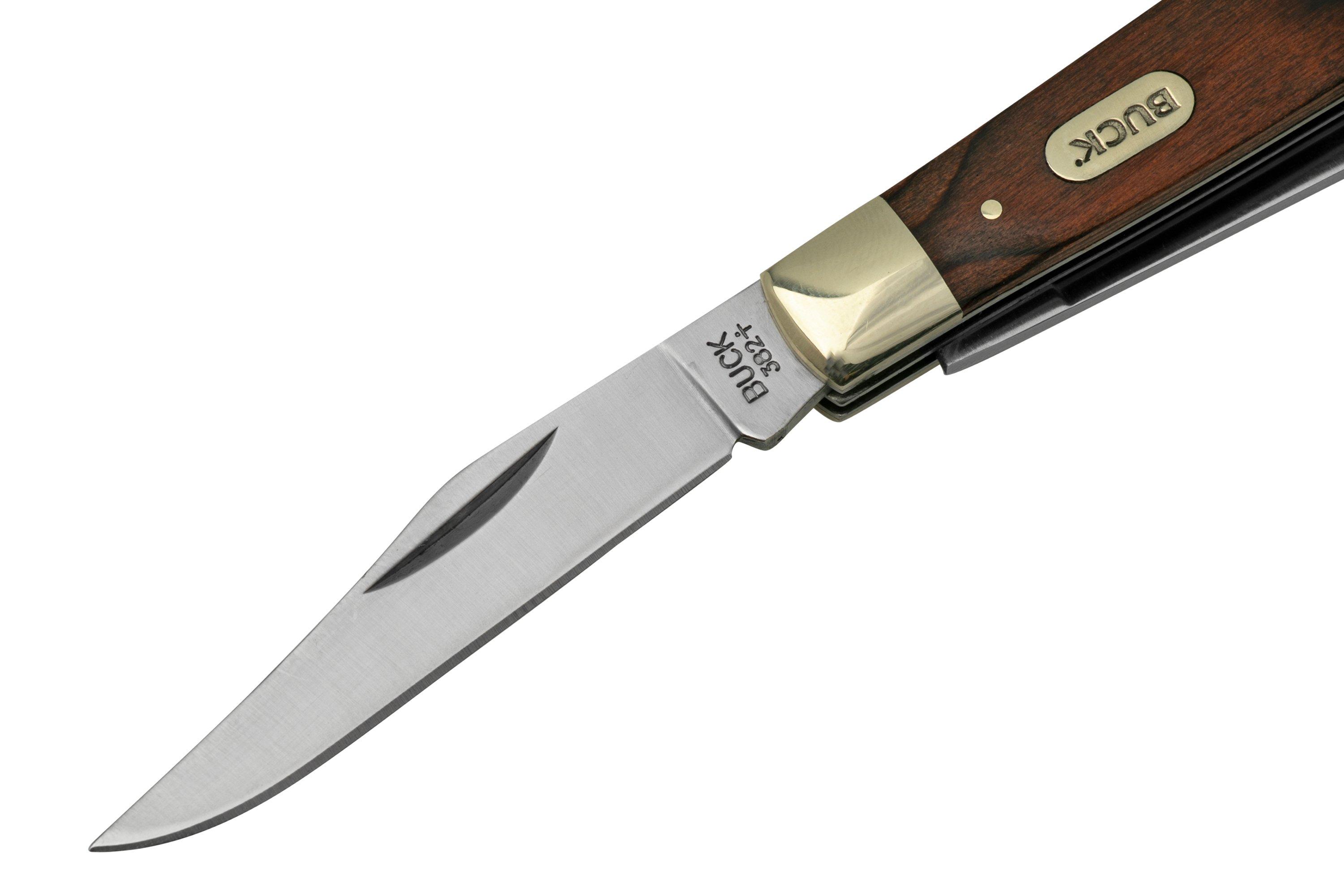 Buck Trapper 0382BRS pocket knife | Advantageously shopping at ...