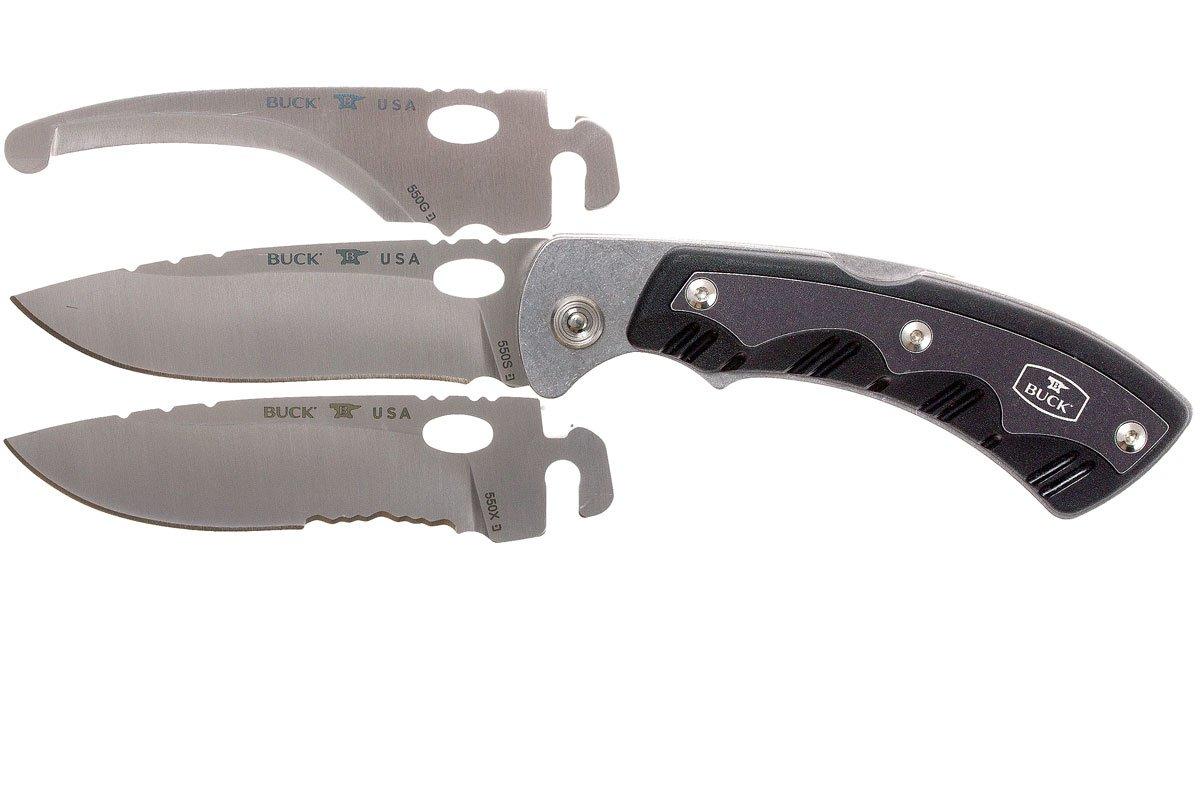 Buck Selector 2.0 exchangeable pocket knife, 0550BKS-B | Advantageously ...