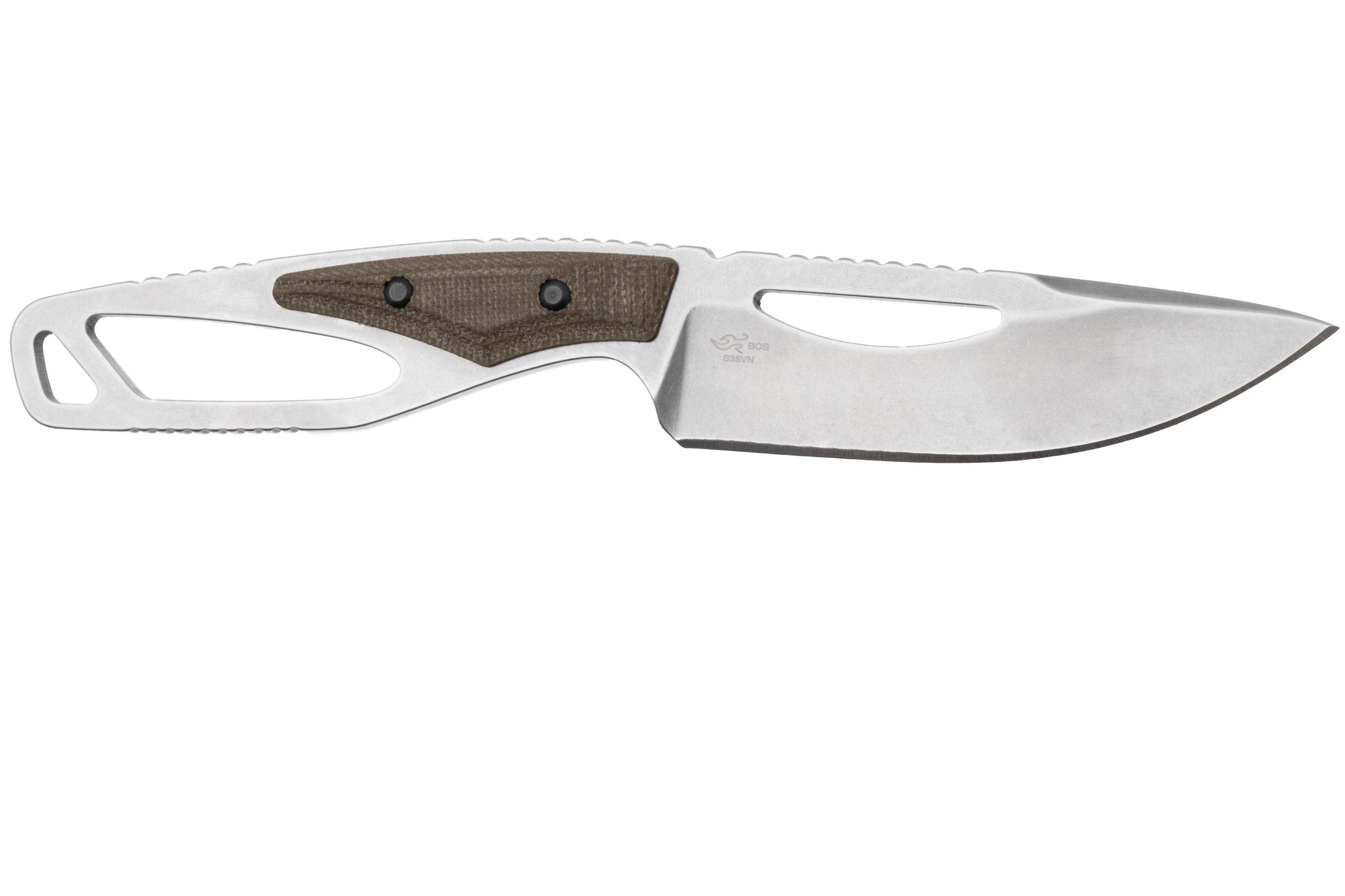 Buck PakLite Field Pro 631GRS Green Micarta, fixed knife ...